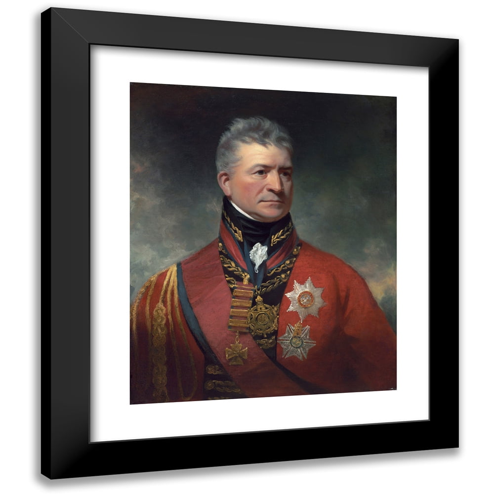 Sir William Beechey 12x14 Black Modern Framed Museum Art Print Titled ...
