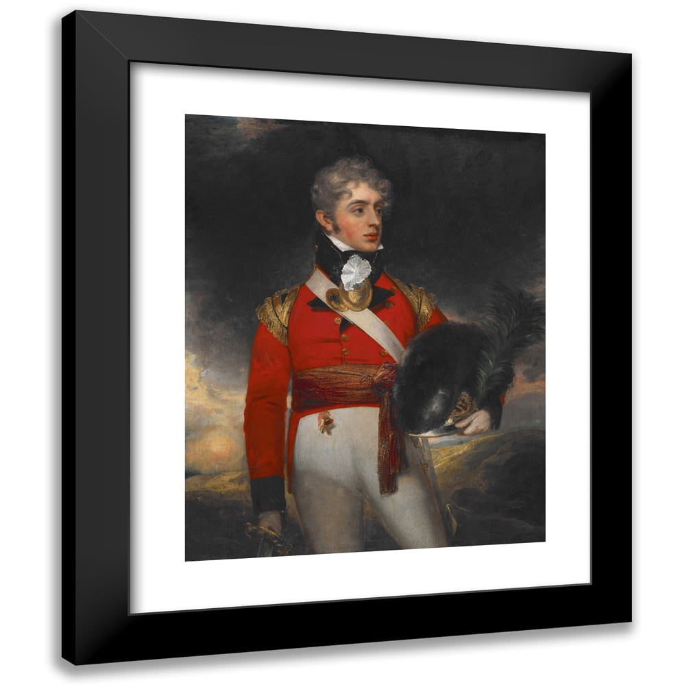 Sir William Beechey 12x14 Black Modern Framed Museum Art Print Titled ...
