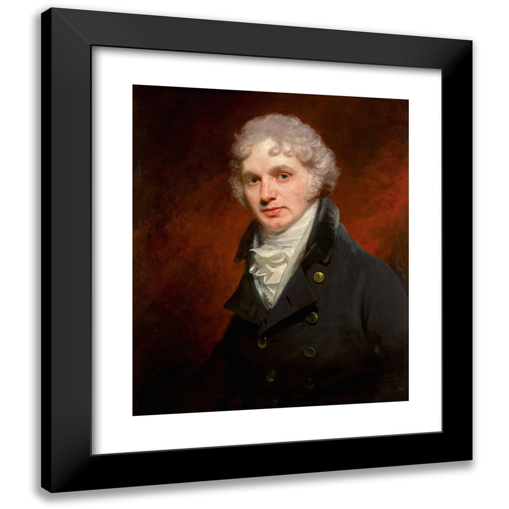 Sir William Beechey 12x14 Black Modern Framed Museum Art Print Titled ...