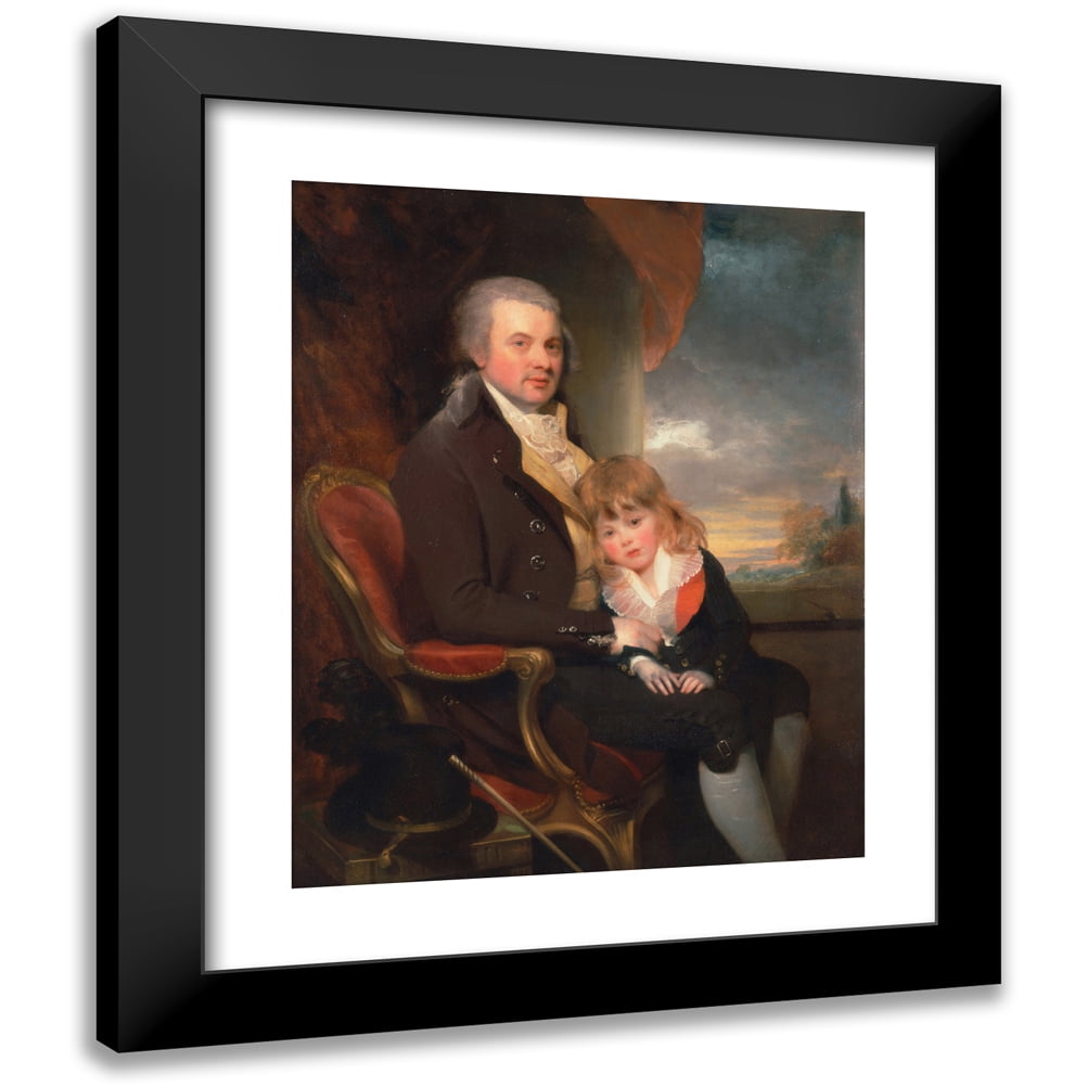Sir William Beechey 15x18 Black Modern Framed Museum Art Print Titled ...