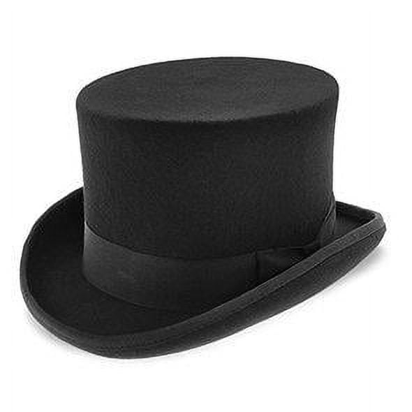 Sir Winston - Walrus Hats Wool Felt 5.25 in. Height English Topper Hat ...