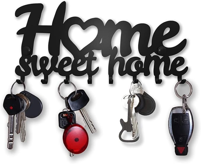 SirHoldeer Key Holder Wall Mount, Key Hooks for Wall, Key Rack for Wall ...