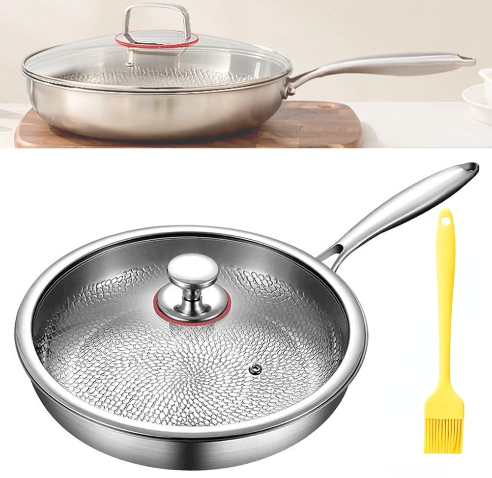 Siraatskitchen 2025 New Titanium Hammered Pan Pro, Pure Titanium Pro ...