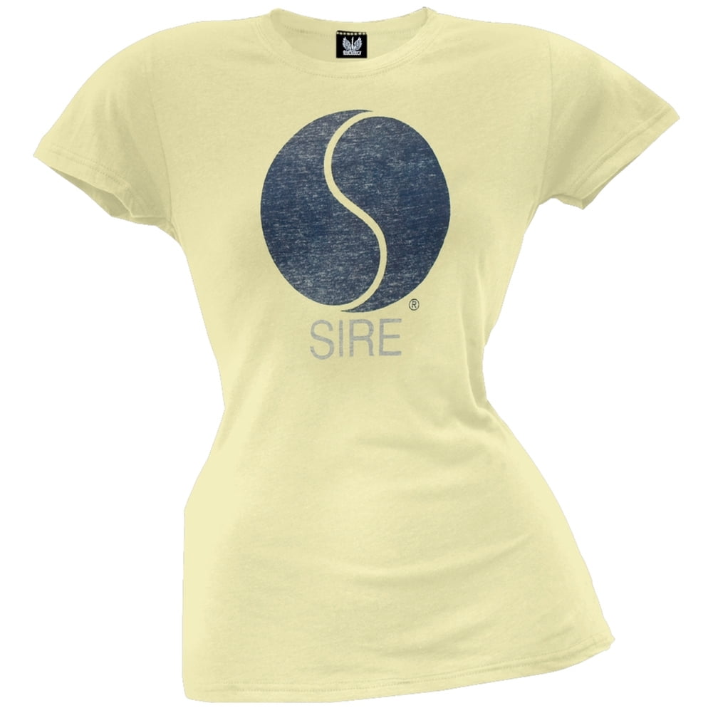 Sire Records- Logo Ladies T-Shirt - Medium - Walmart.com