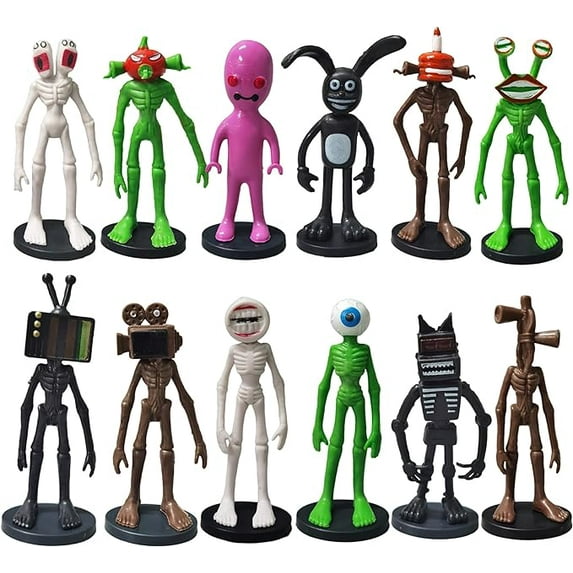 Siren Head Action Figure, Siren Head Cake Topper, Cake Decoration ...