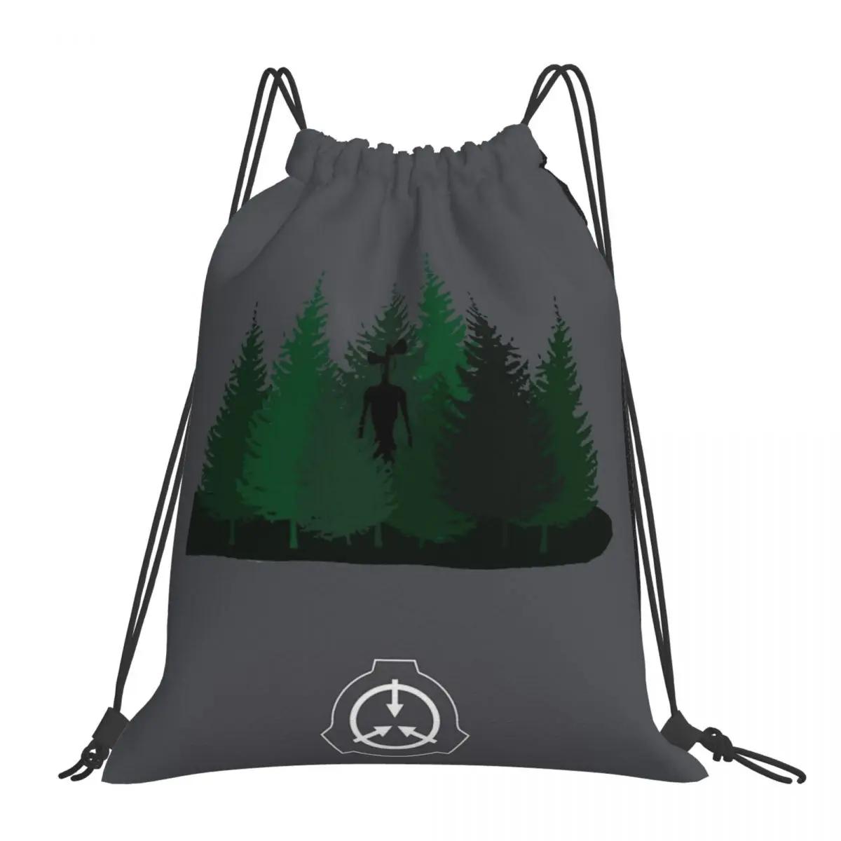 Siren Head Backpack Backpacks Casual Portable Drawstring Bags ...