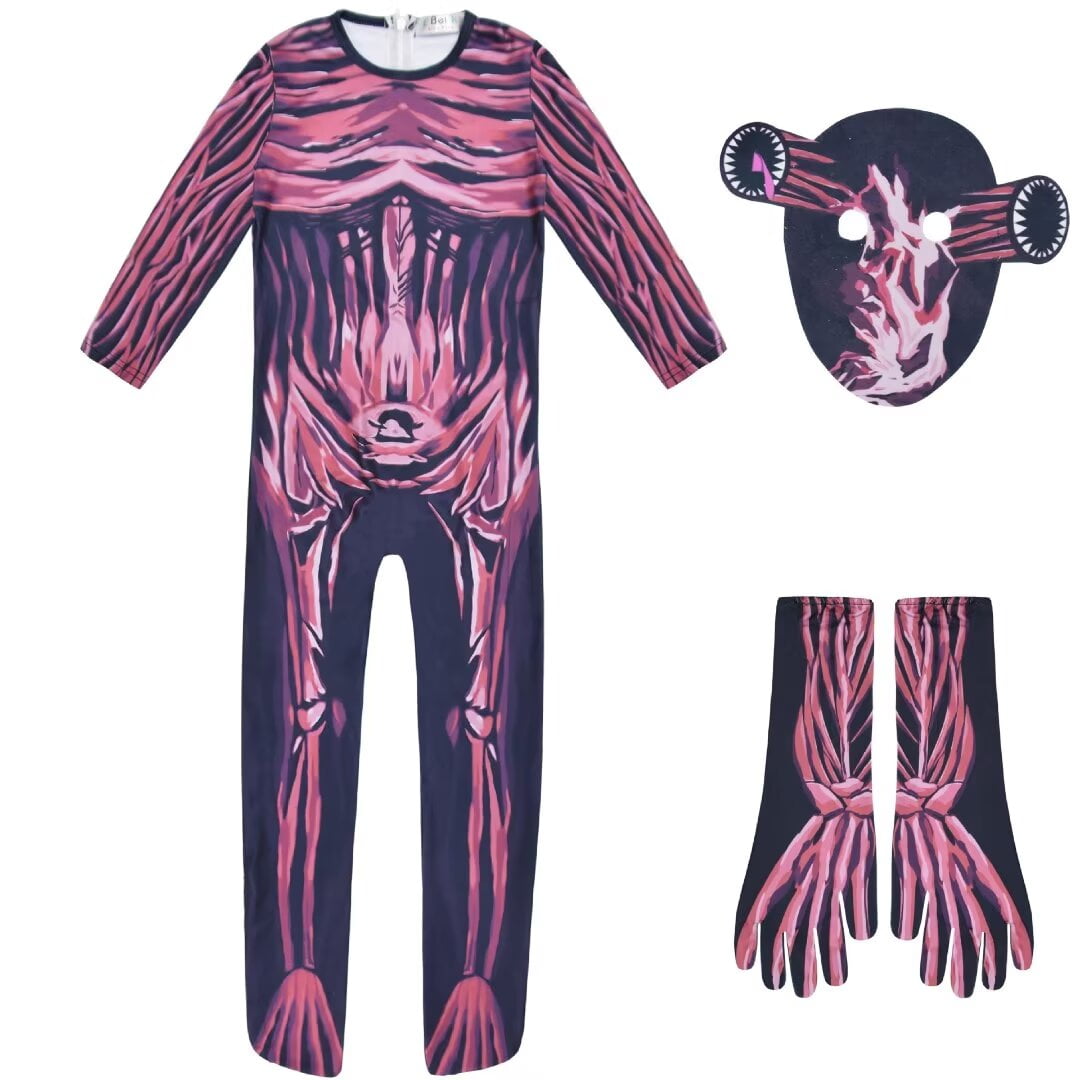 Siren-Head Halloween Costume for Kids Boys Horror Monster Party Outfits ...