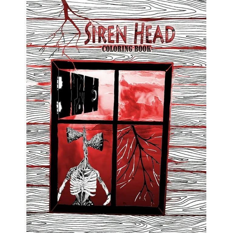 cartoon cat siren head coloring pages