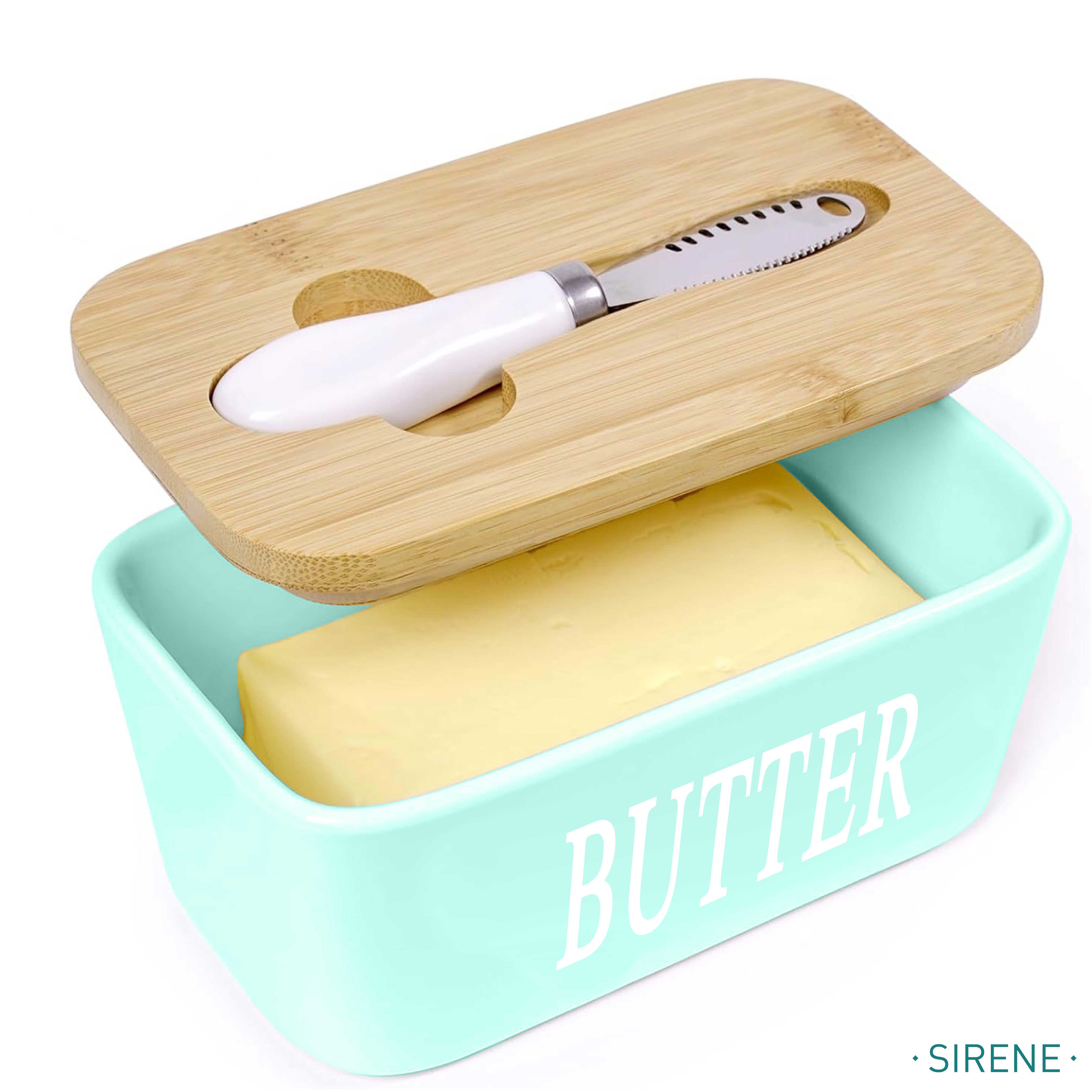 Progressive International Butter Keeper Dish with Measure Grid ...