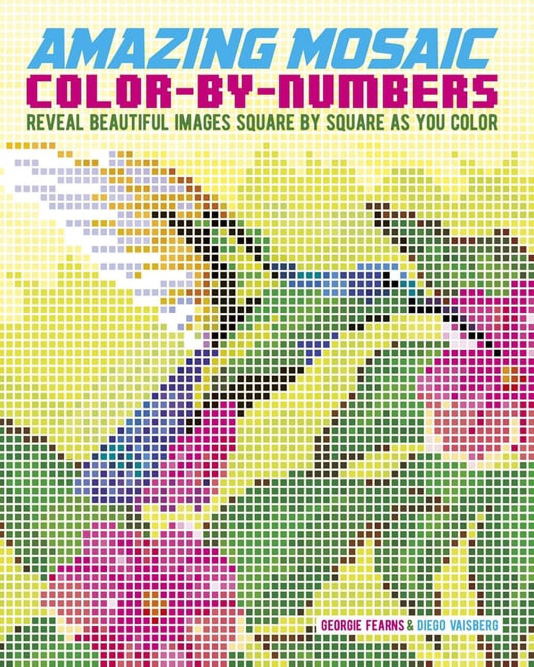Sirius Color by Numbers Collection: Amazing Mosaic Color-By-Numbers ...