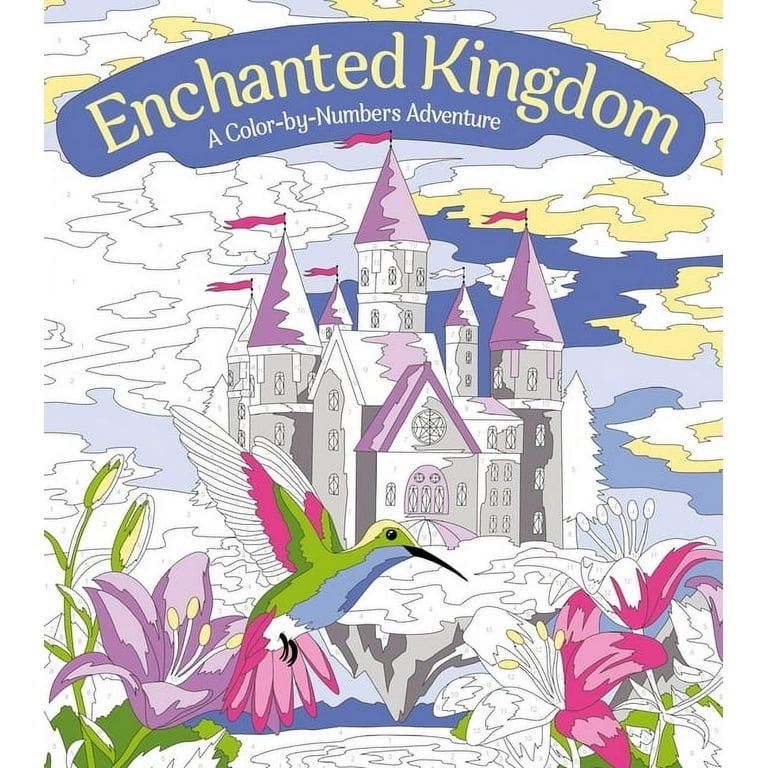 enchanted world coloring pages
