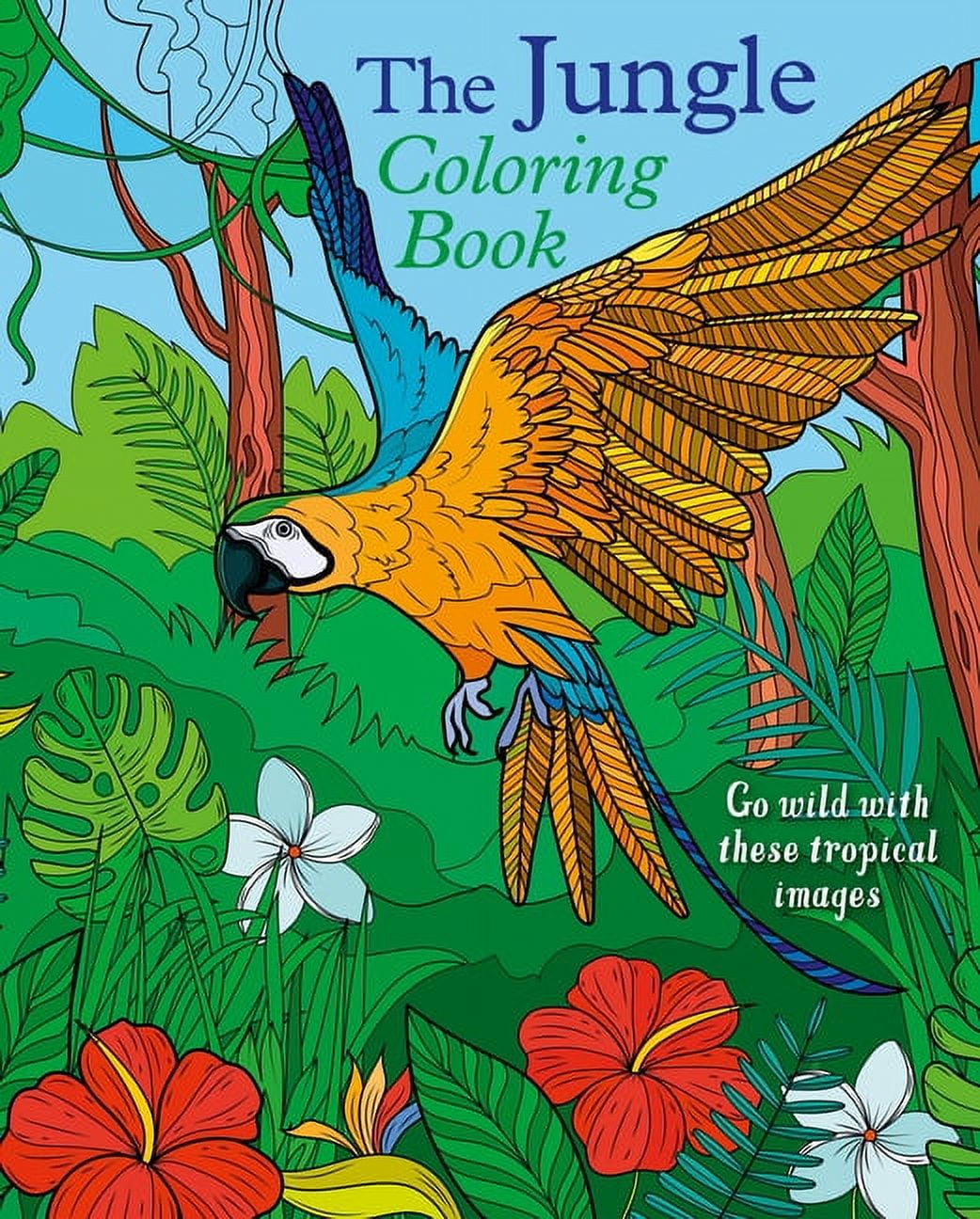 Sirius Creative Coloring: The Jungle Coloring Book (Paperback ...