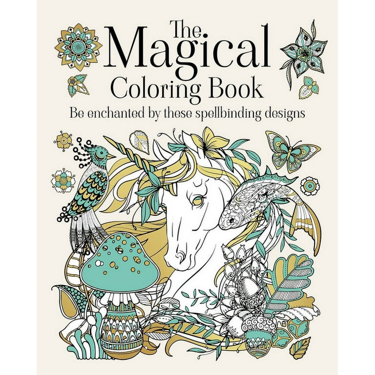 magical coloring book for kids