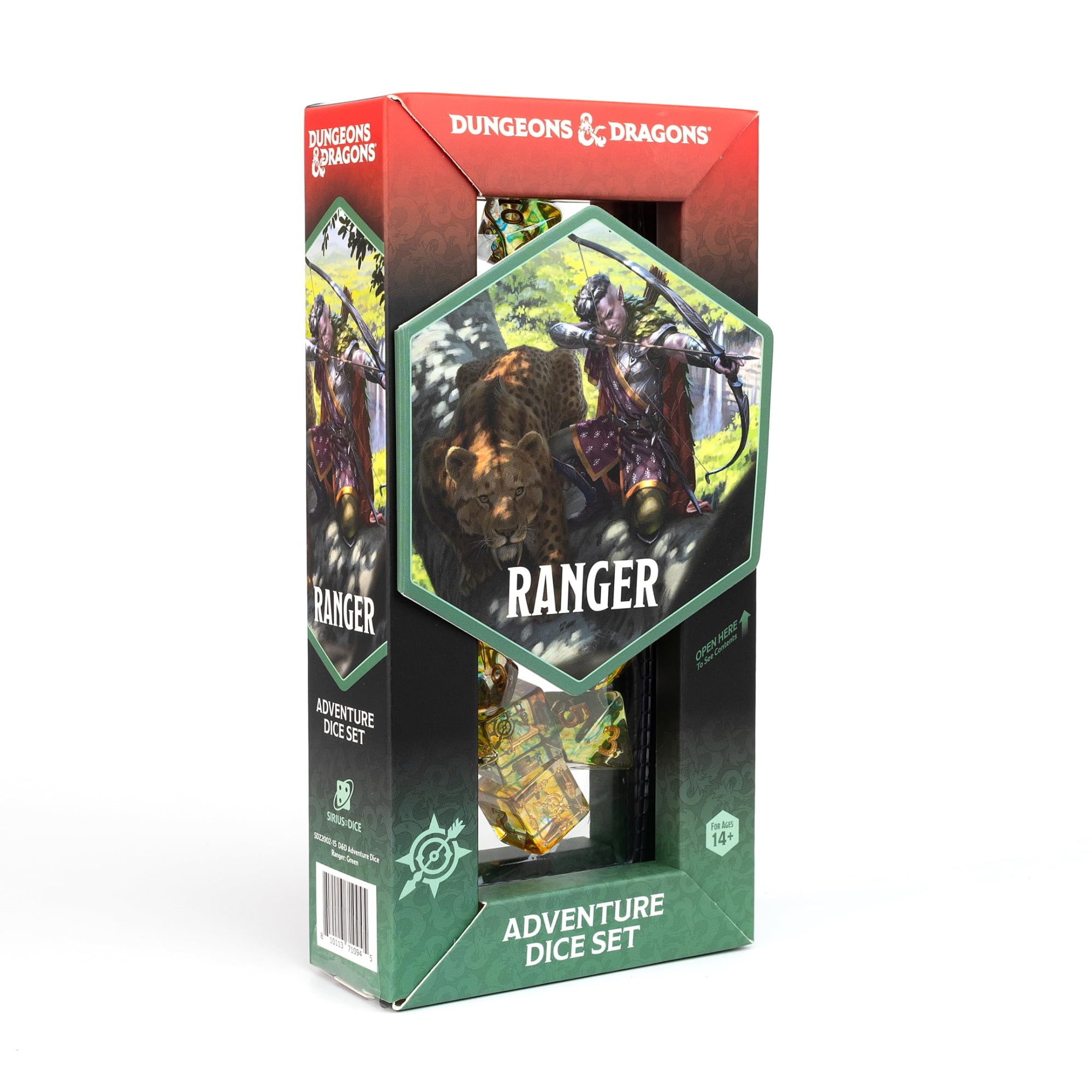 D&D Adventure Dice (Ranger Class: Green) - Walmart.com