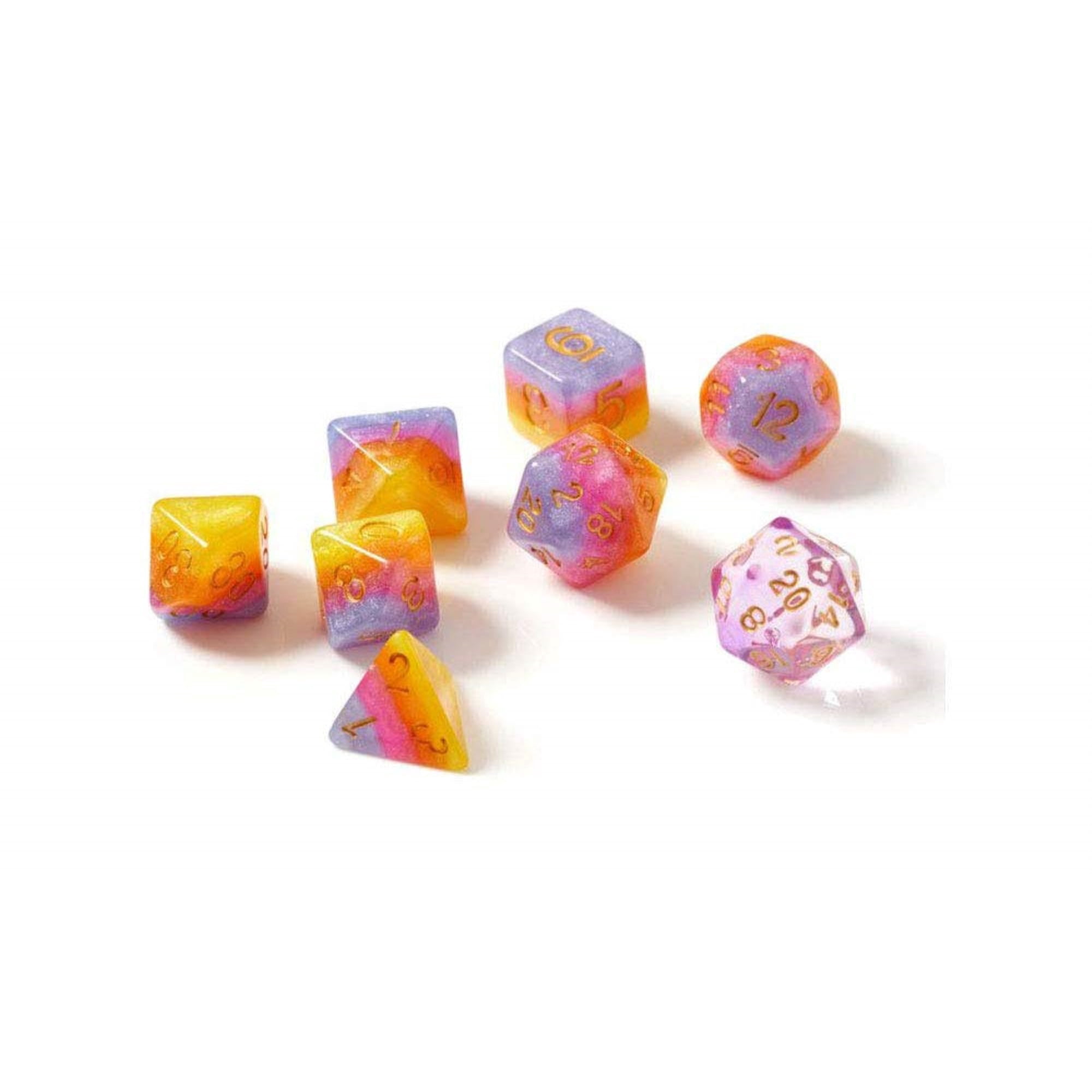 Sirius Dice RPG Dice Set: Tahitian Sunset - Walmart.com