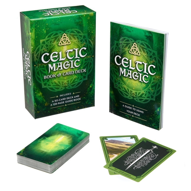 Sirius Oracle Kits Celtic Magic Book & Card Deck: Includes a 50-Card ...
