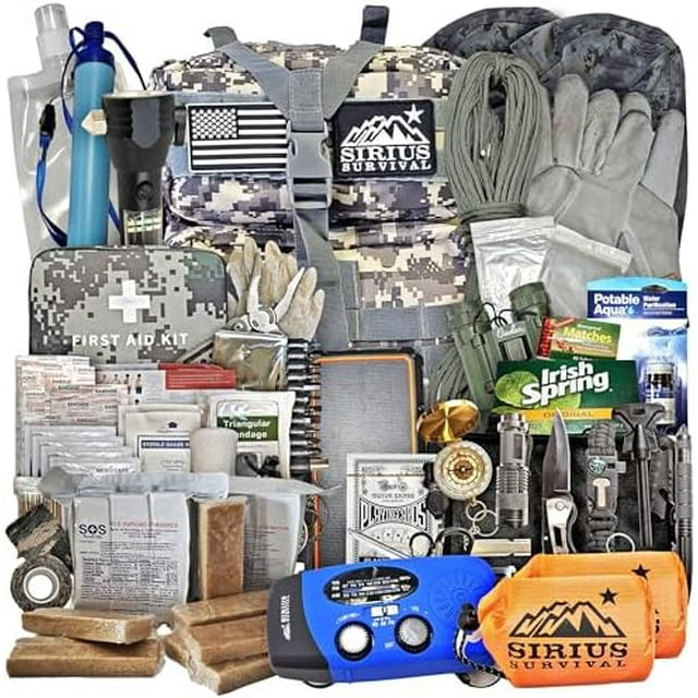 Sirius: Pre-Packed Bug Out Bag - 72 Hour Kit for 2 People - Bugout ... Sirius: Pre-Packed Bug Out Bag - 72 Hour Kit for 2 People - Bugout ...
