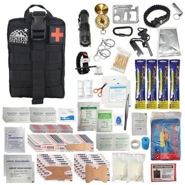 Free Shipping! EVERLIT Survival First Aid Kit 250 Pieces Molle Pouch ...