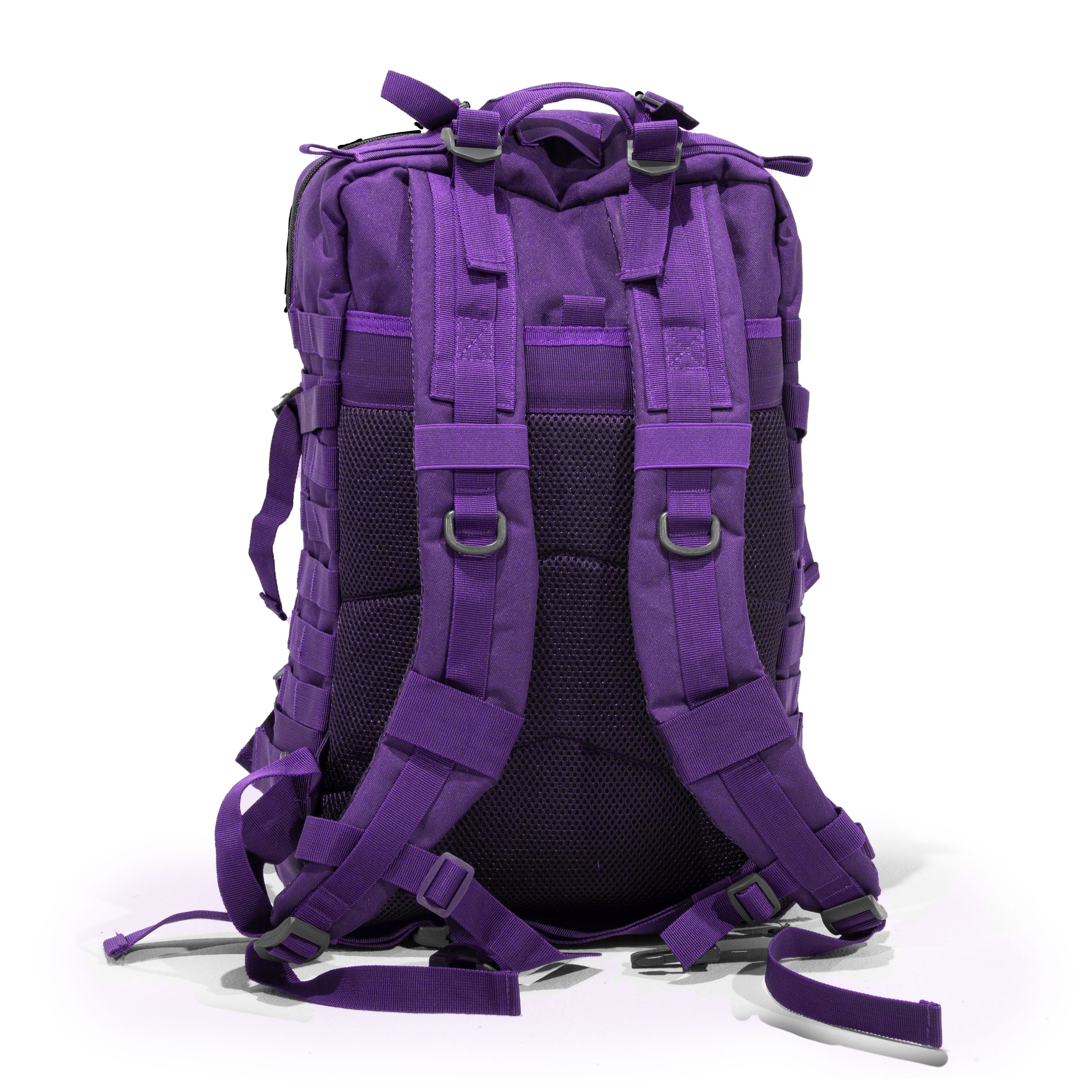 Sirius Survival 50L Expeditionary Outdoor Survival Backpack - Large Modular Day Pack, Purple ...