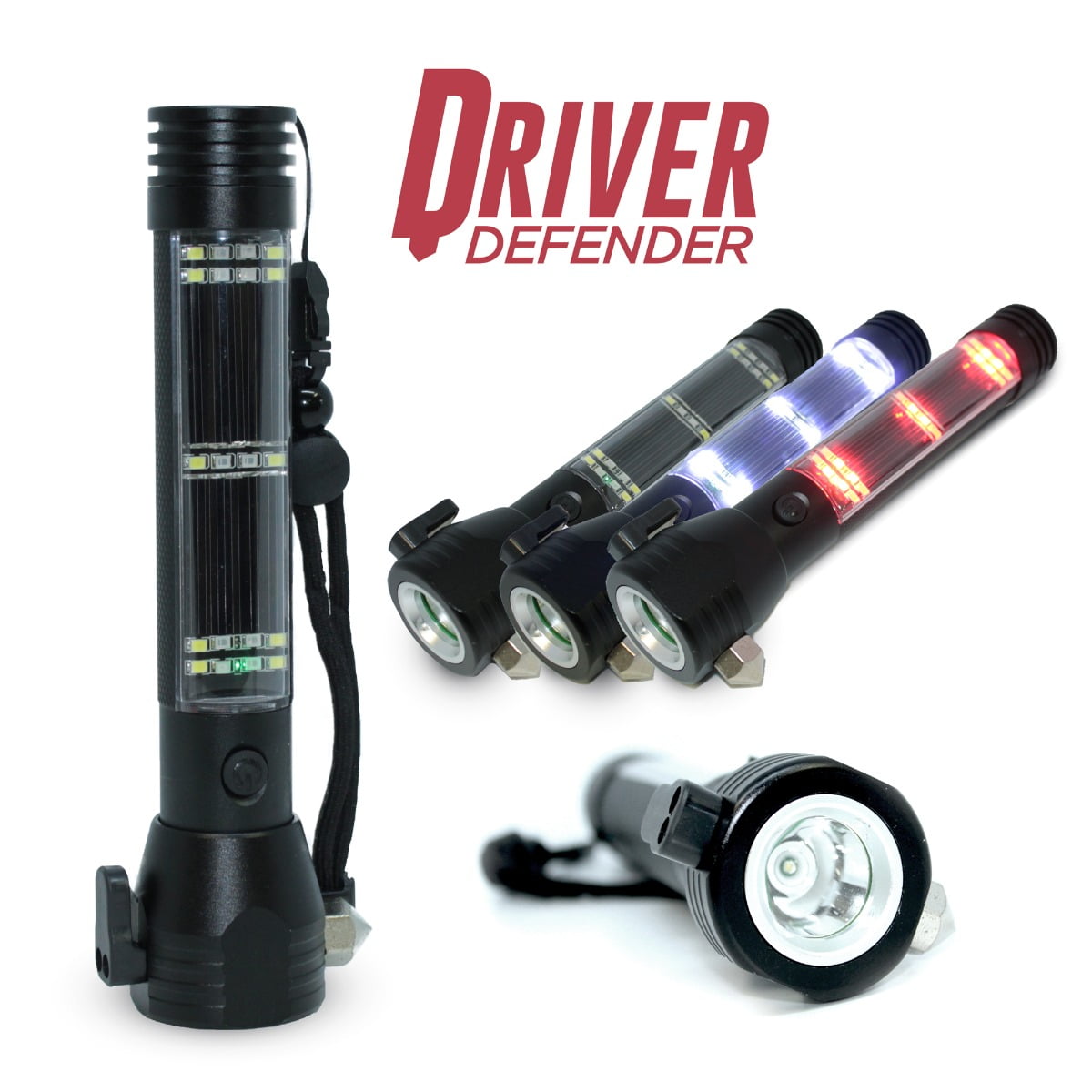 Sirius Survival Driver Defender LED 200 Lumens Auto Emergency Multitool ...