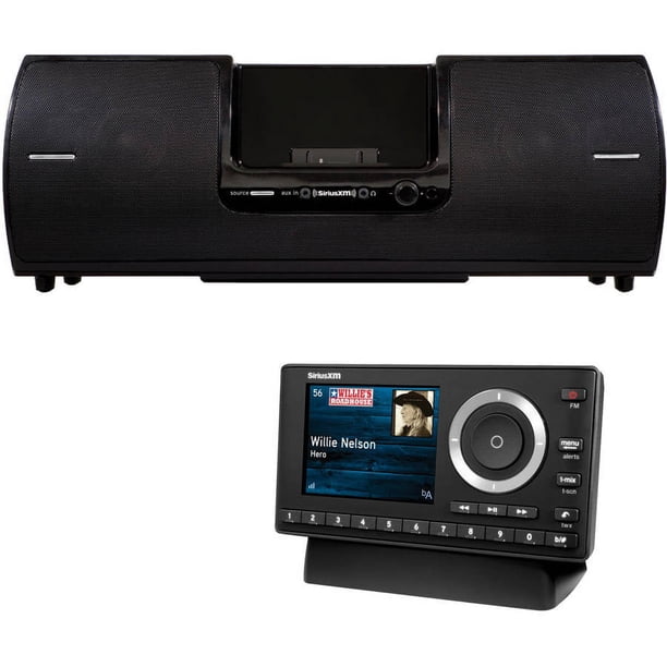 SiriusXM SXSD2 Dock and Play Radio Boom Box and SiriusXM XPL1V1 Onyx ...