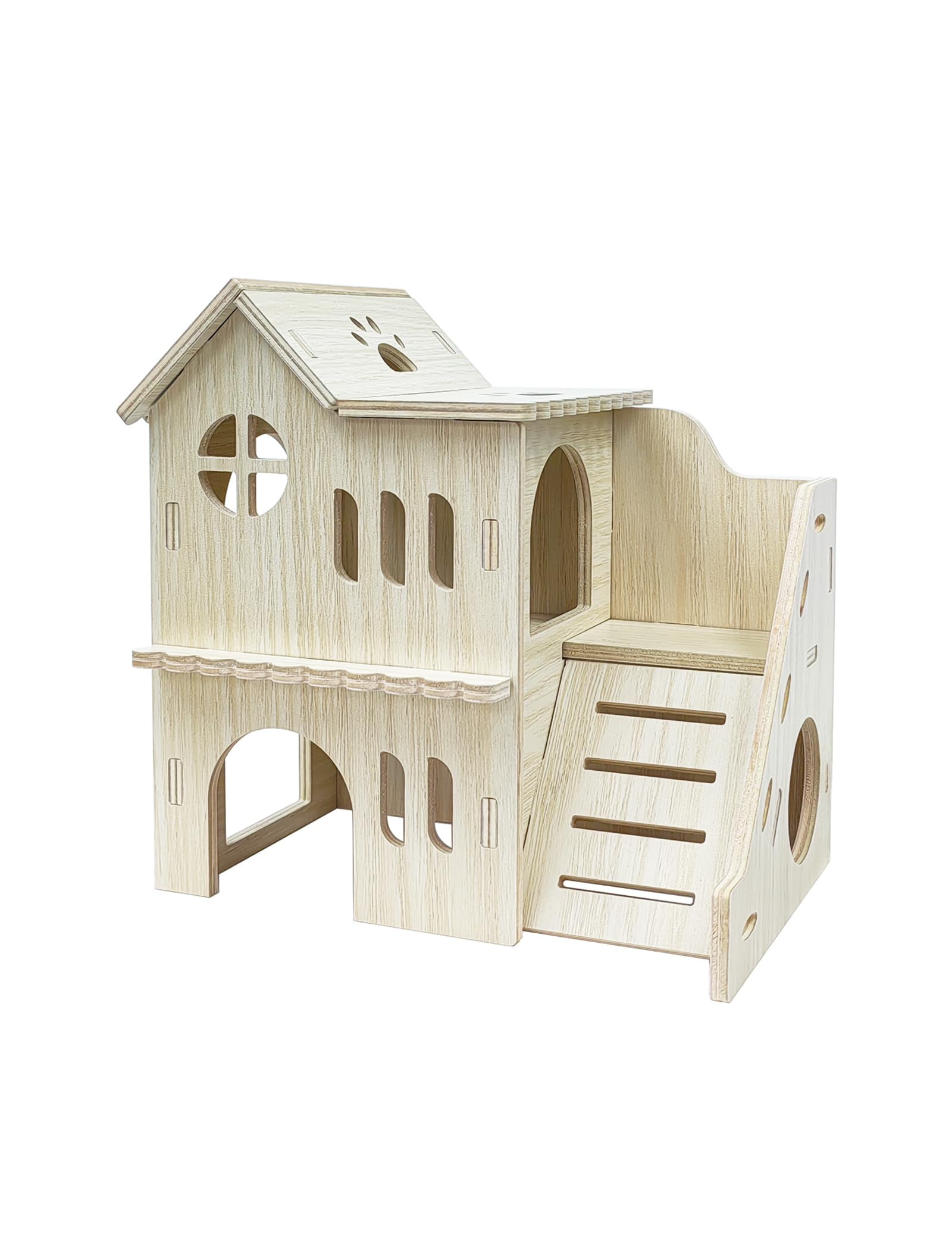 Sirvarni Hamster Hideout Cage Accessories - Hamster House and Habitat ...