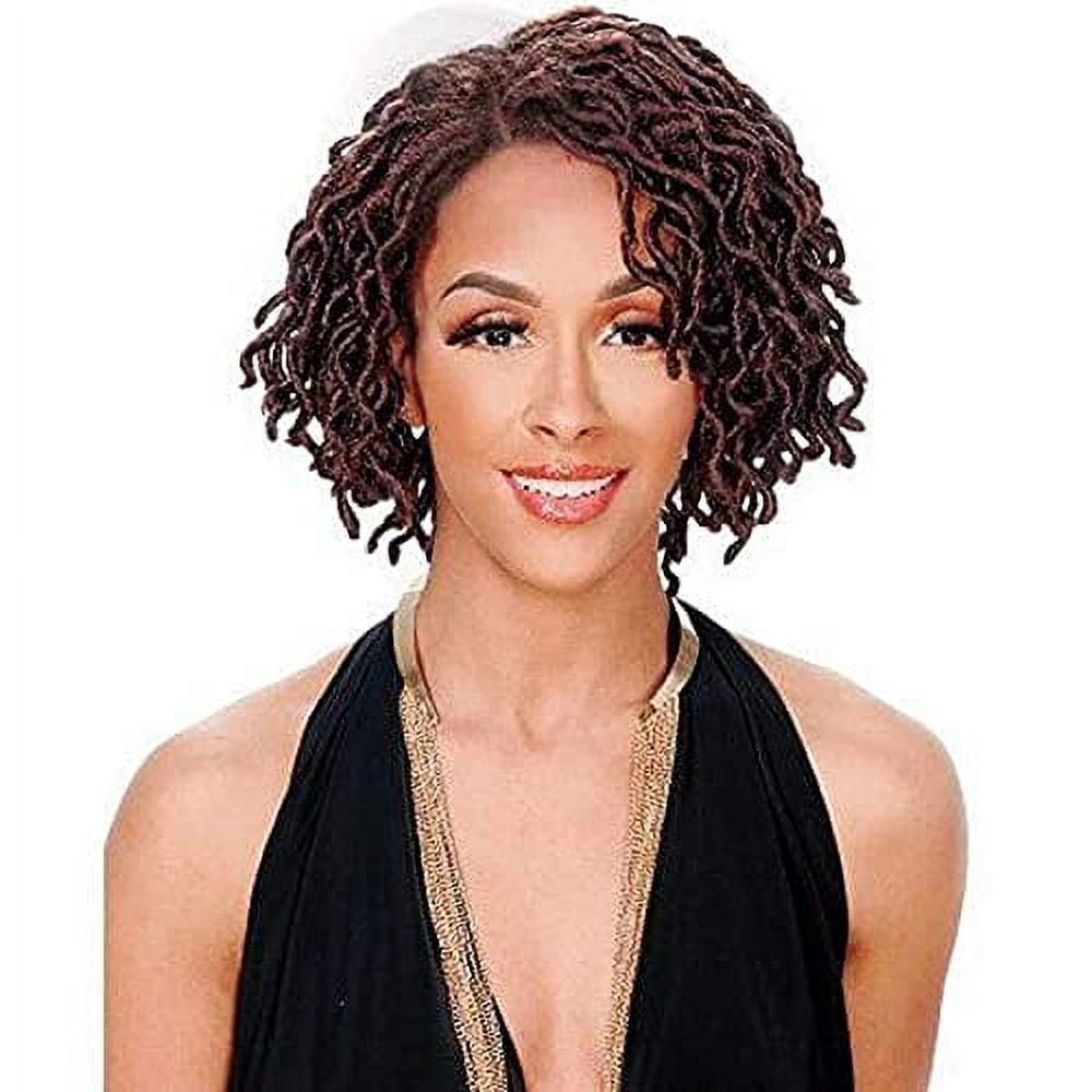 Sis Synthetic Hair Faux Locs Lace Front Wig - LOC LACE WELLA (2 Dark ...