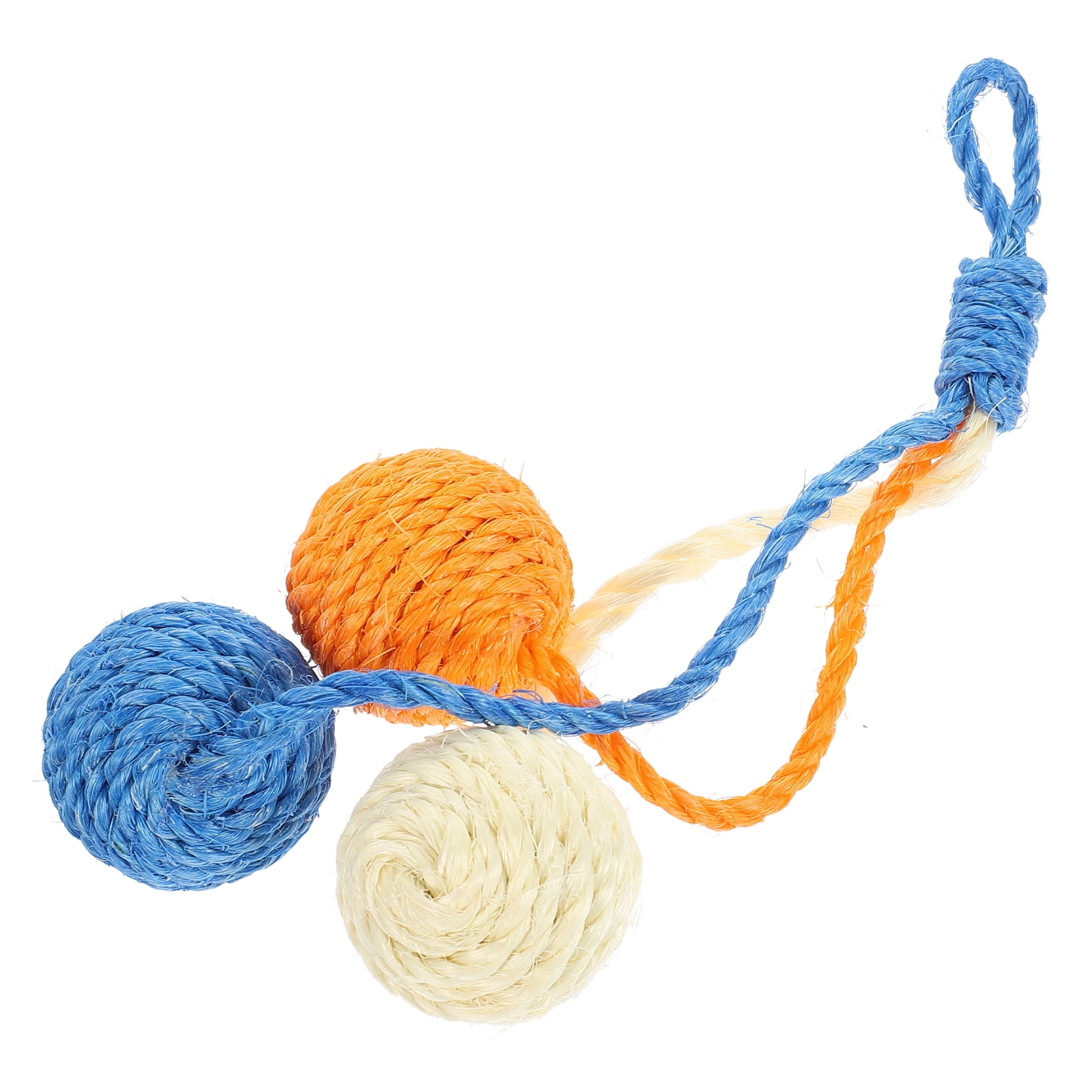 Sisal Cat Scratch Ball Stimulating Toys Scratching Board for Kitten ...