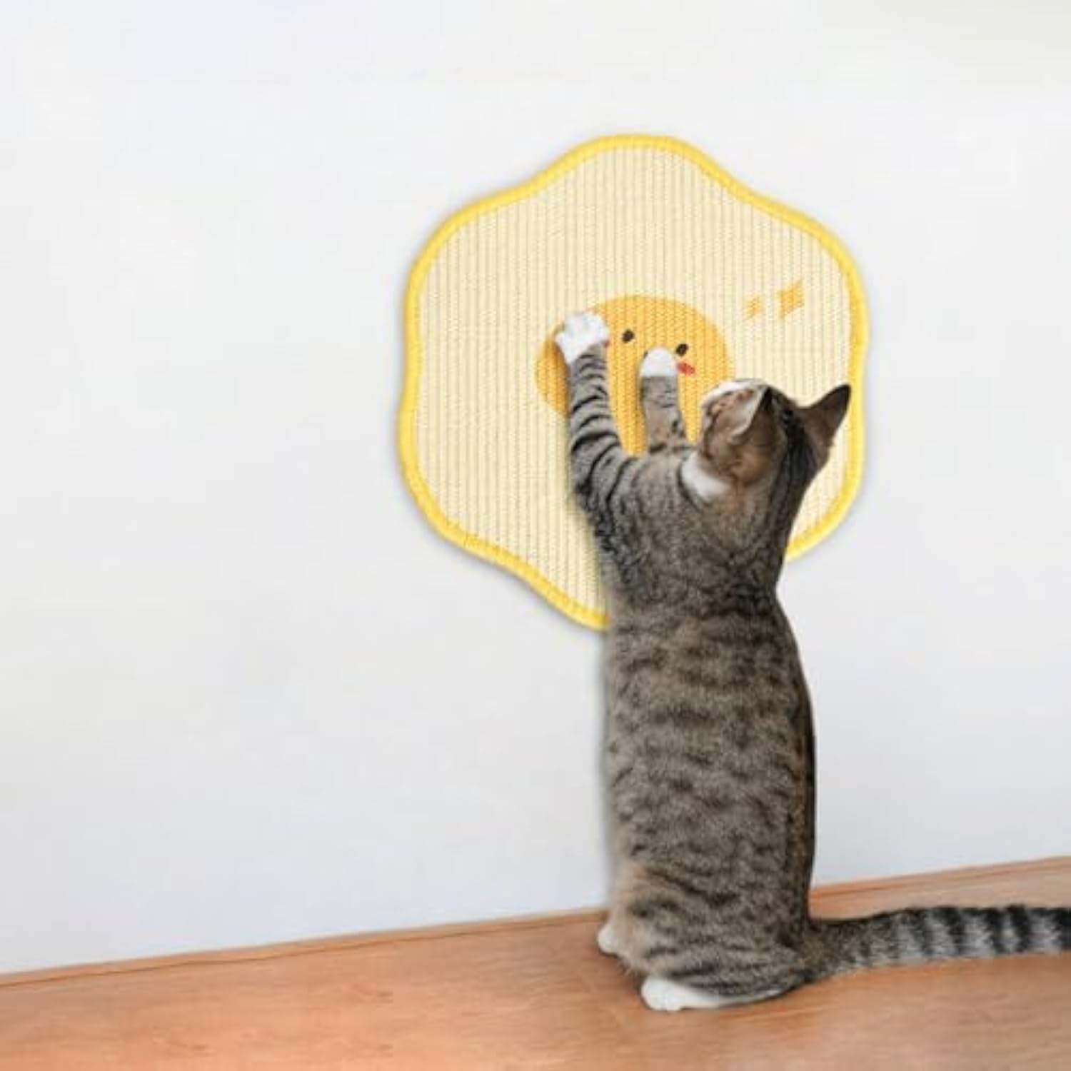 Sisal Cat Scratching Mat, Anti Scratch Furniture Protector for Walls ...