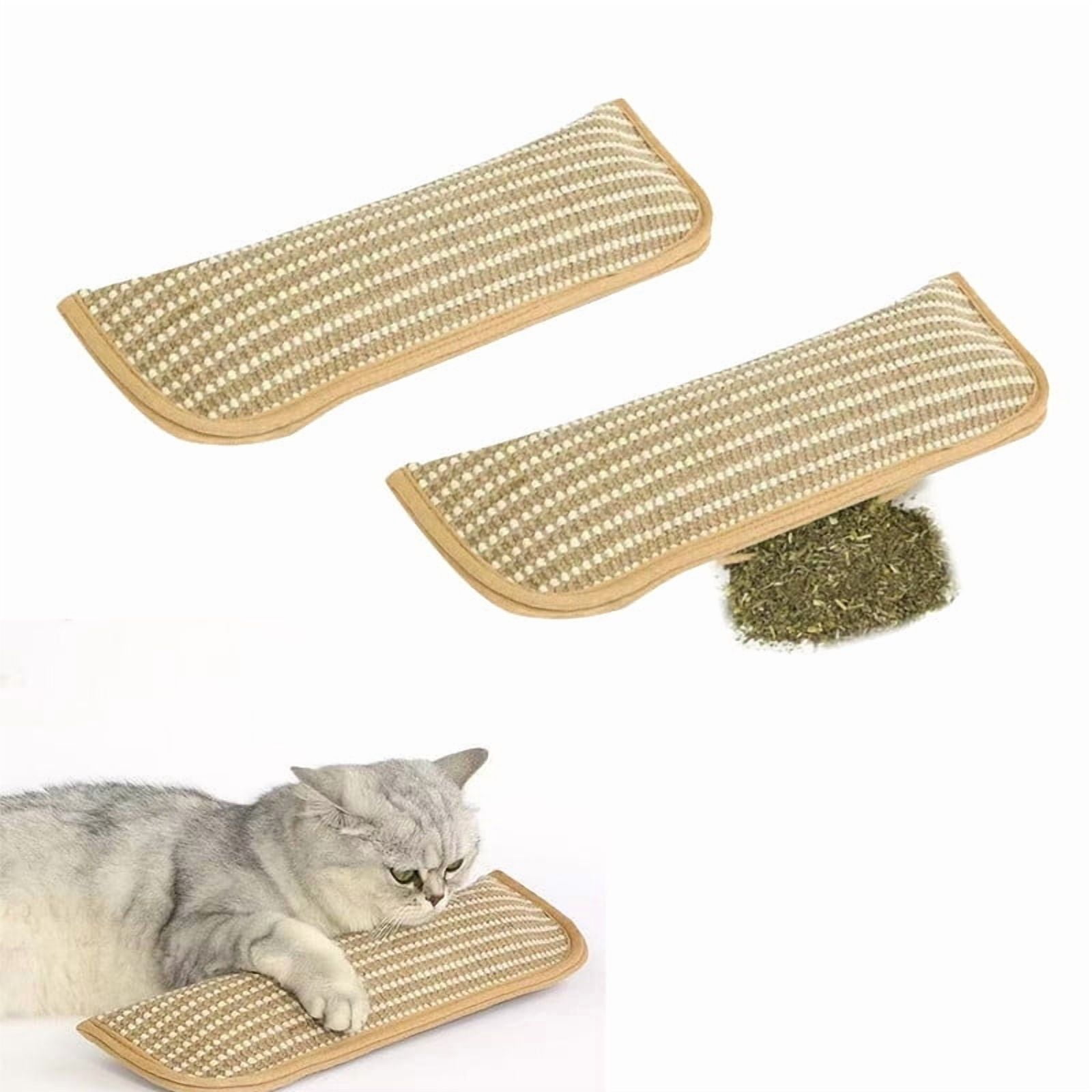 Sisal Catnip Pillow Toy Kickers, 2 Pack Interactive Catnip Toys with ...