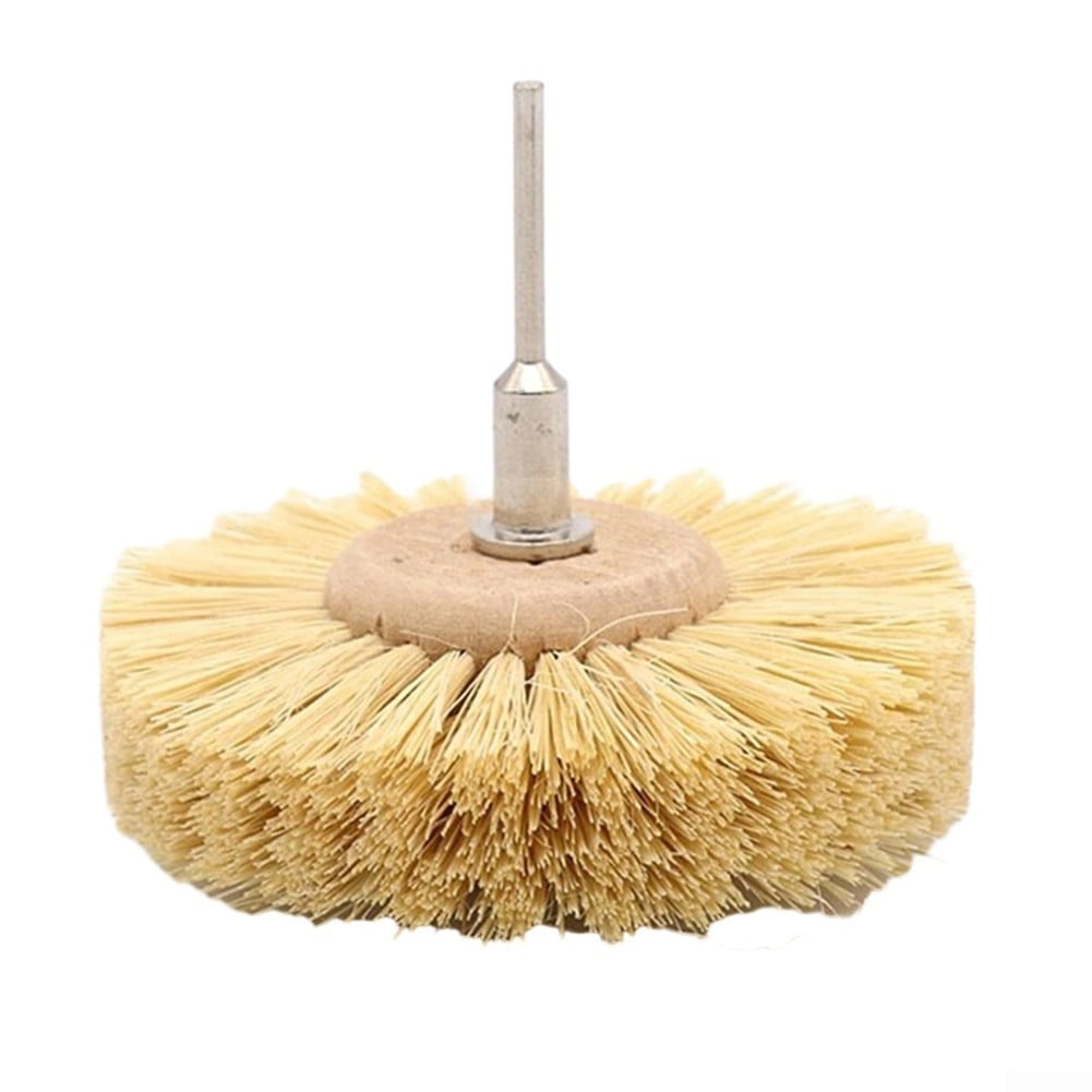 Sisal Filament Hair Brush Abrasive Polish Grind Buffing Wheel Rotary ...