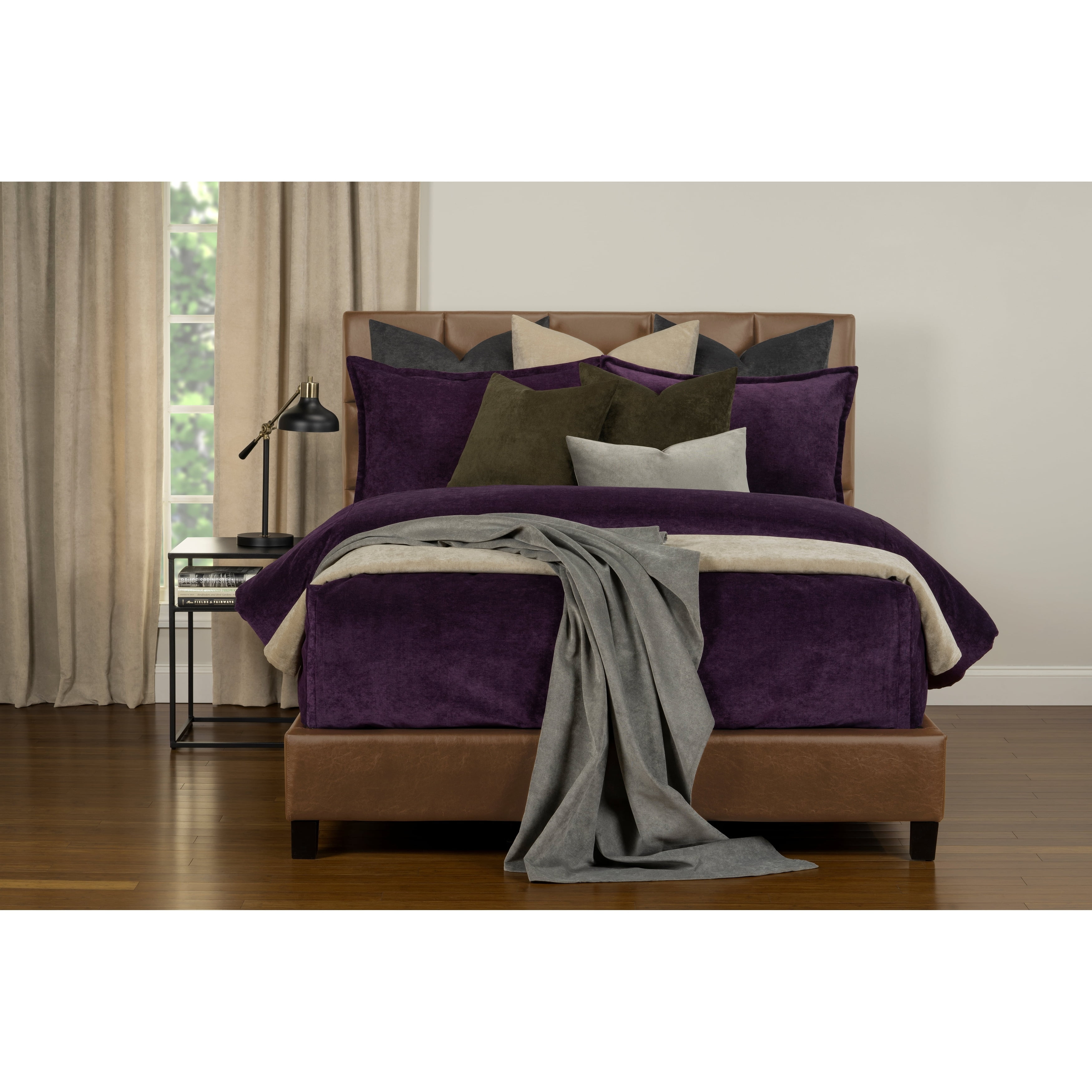 Siscovers Mixology Padma 9 Piece Bed Cap Comforter Set with Sewn ...