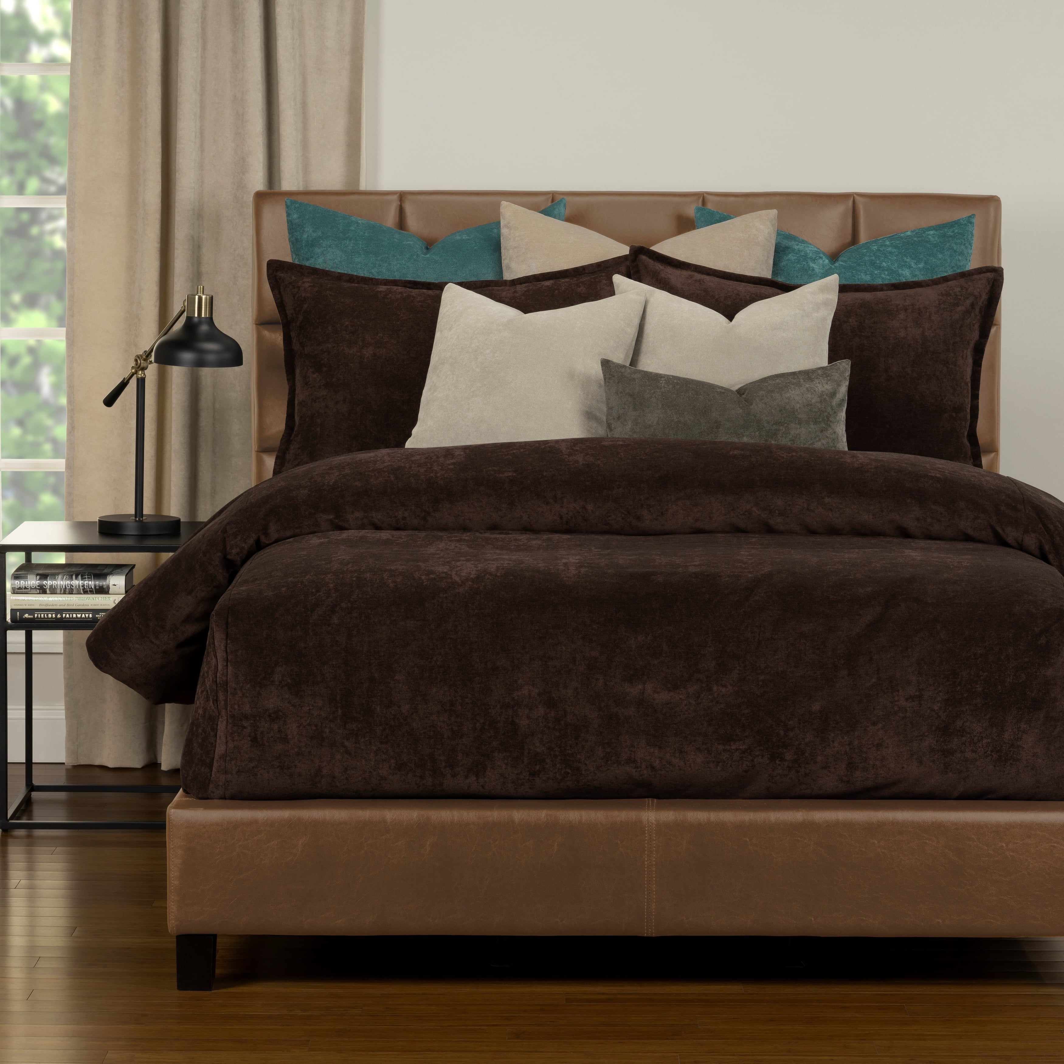 Siscovers Mixology Padma 9 Piece Bed Cap Comforter Set with Sewn ...
