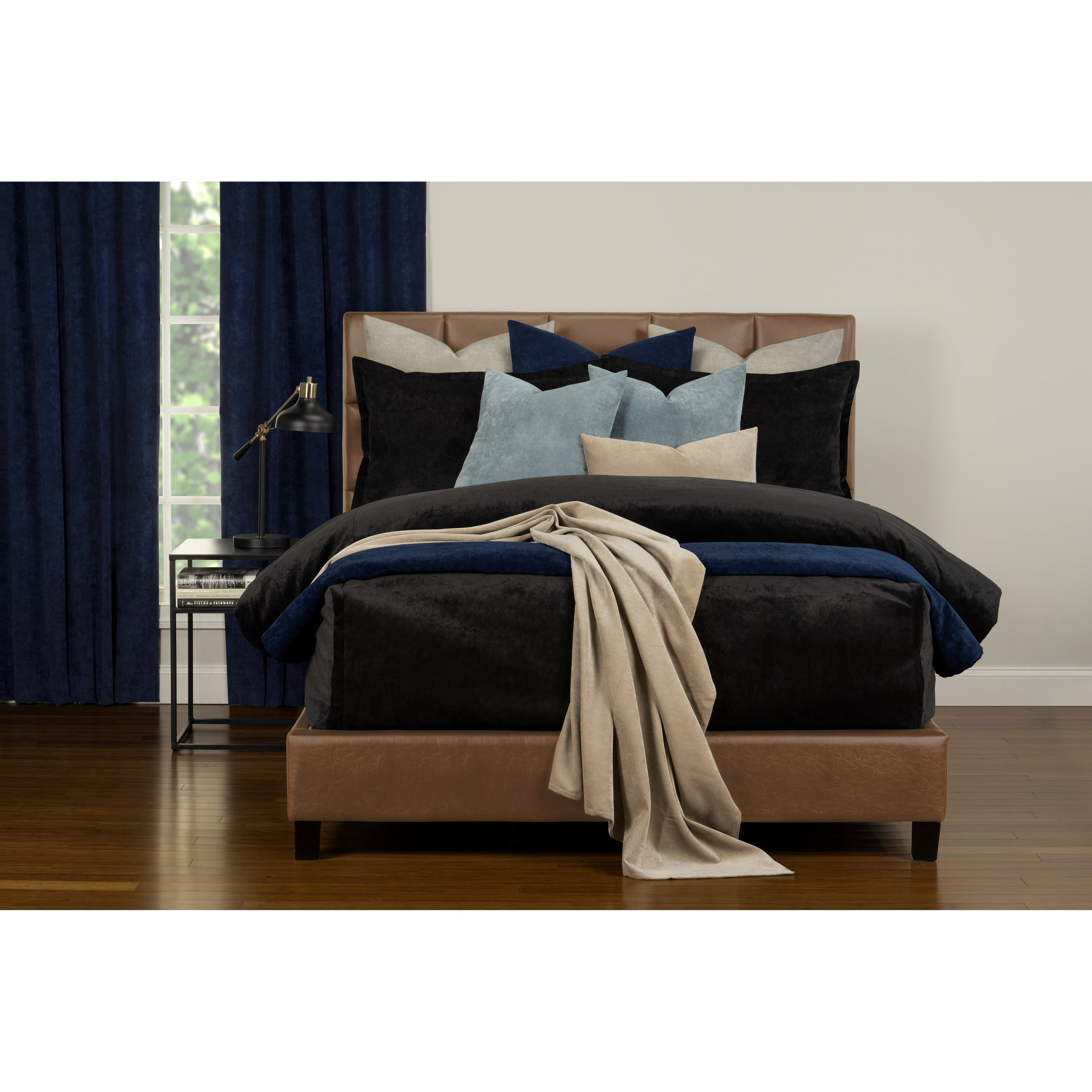 Siscovers Mixology Padma 9 Piece Bed Cap Comforter Set with Sewn ...