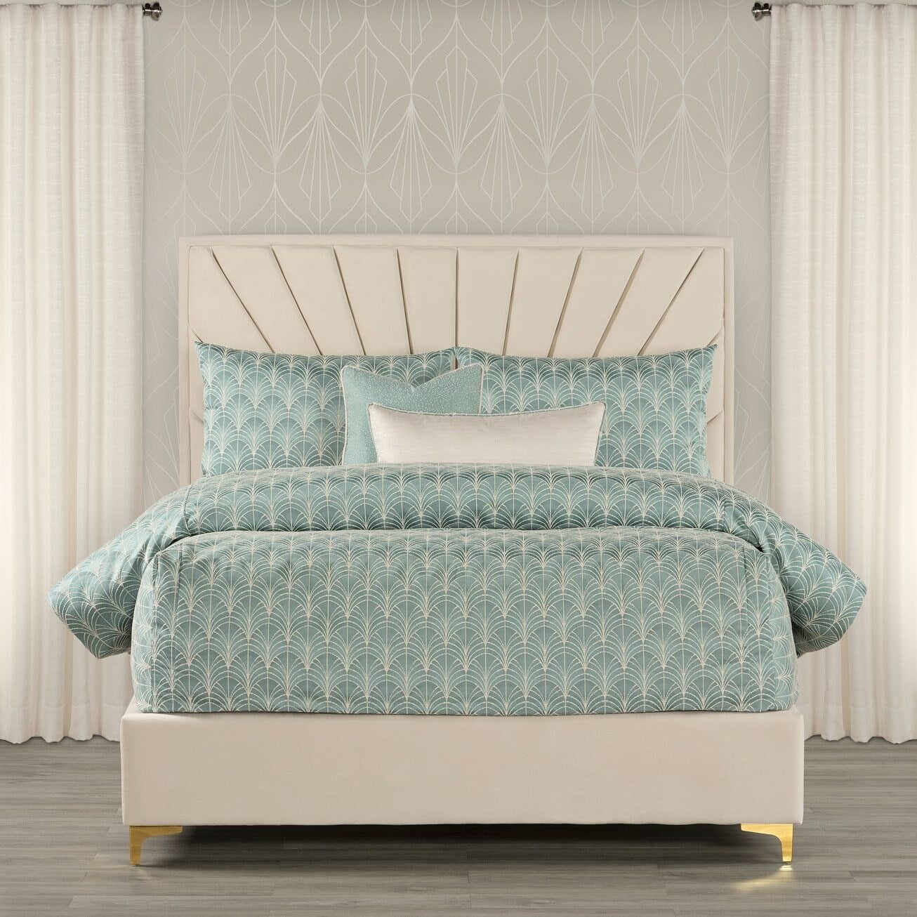 Siscovers The Great Gatsby At The Gate Art Deco Bed Cap Comforter Set ...