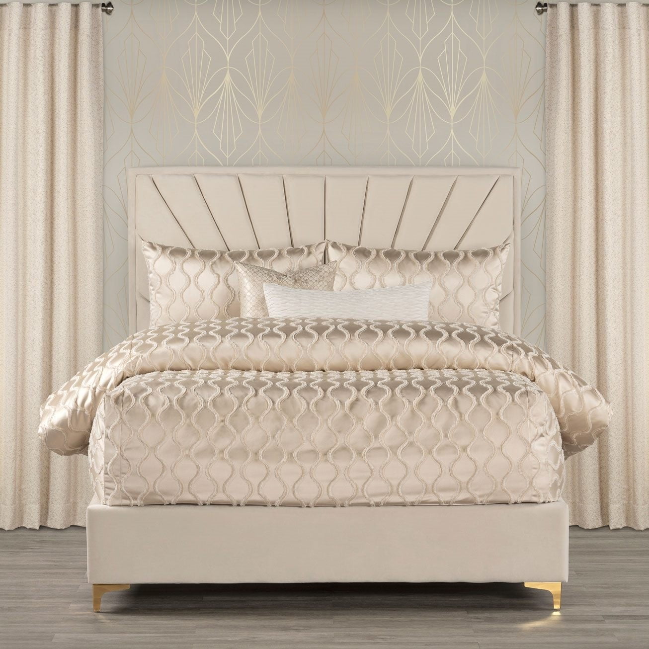 Siscovers The Great Gatsby Full Swing Textured Bed Cap Comforter Set ...