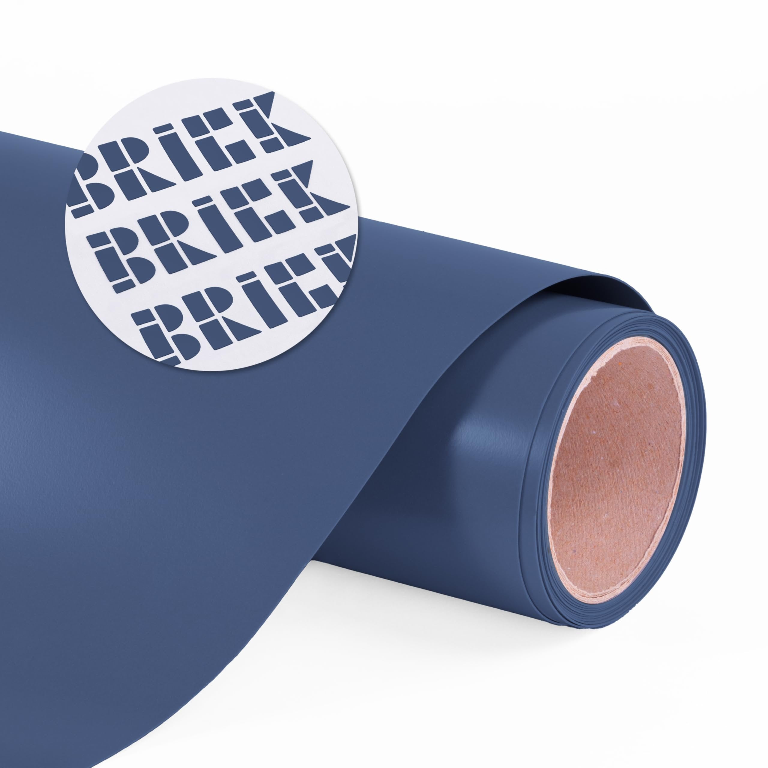 Siser Brick 600 Heat Transfer Vinyl, 11.8" x 30FT Roll Navy Blue - HEX ...