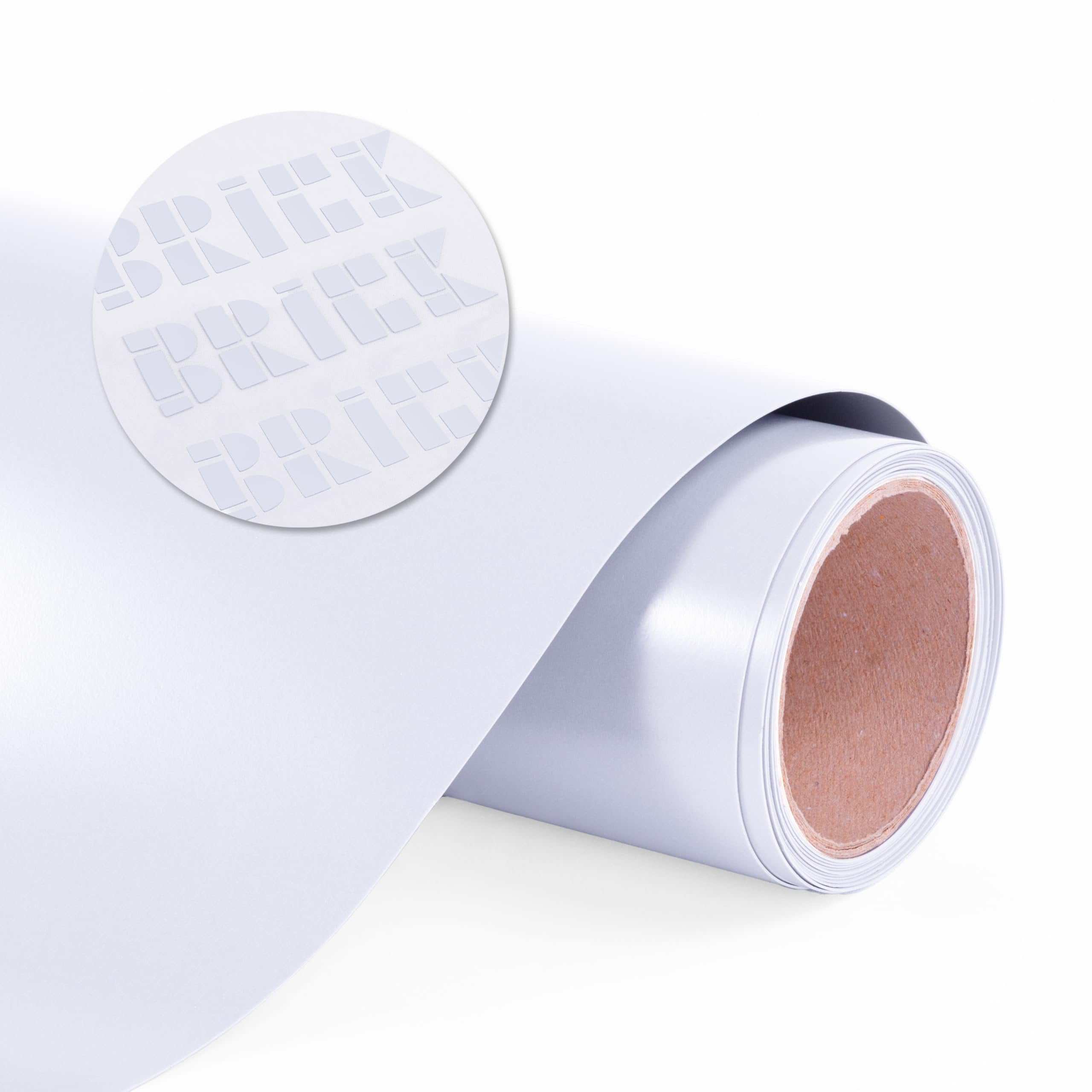Siser Brick 600 Heat Transfer Vinyl, 19.6" x 1FT Sheet White - HEX # ...