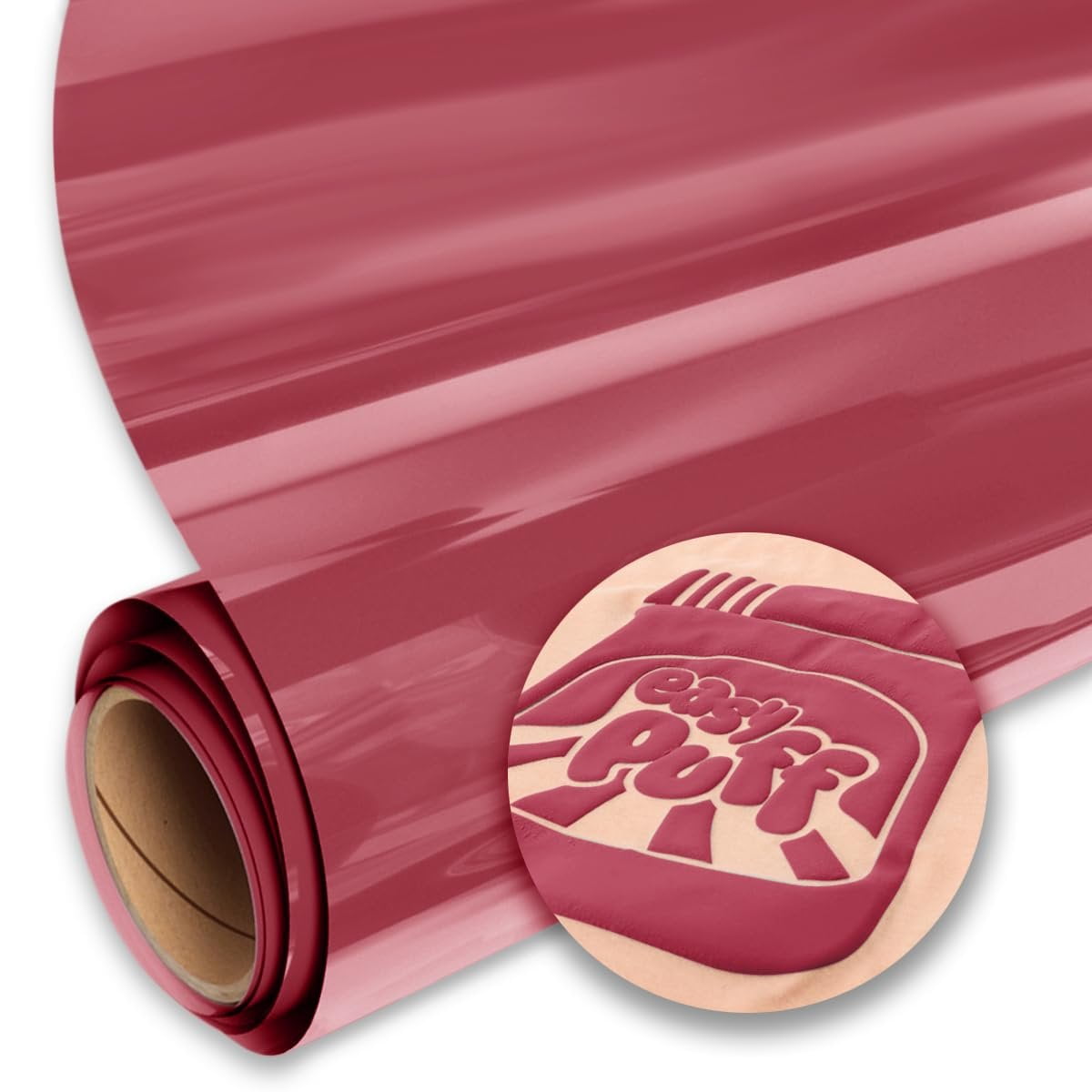 Siser Easy Puff HTV 11.8"x10yd - Puffy Heat Transfer Vinyl Wine ...