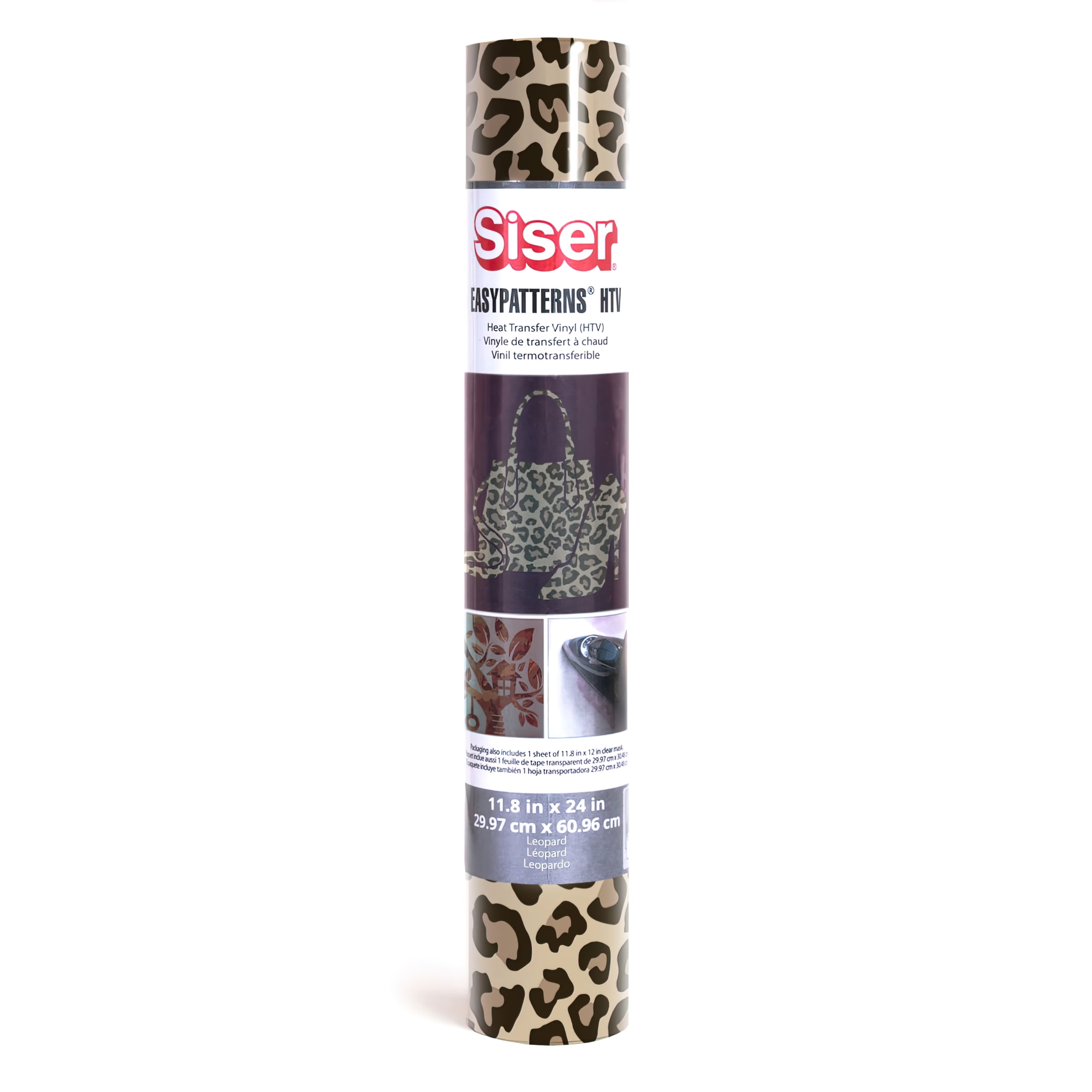 Siser EasyPatterns® Heat Transfer Vinyl: Leopard, 11.8 x 24 inches ...