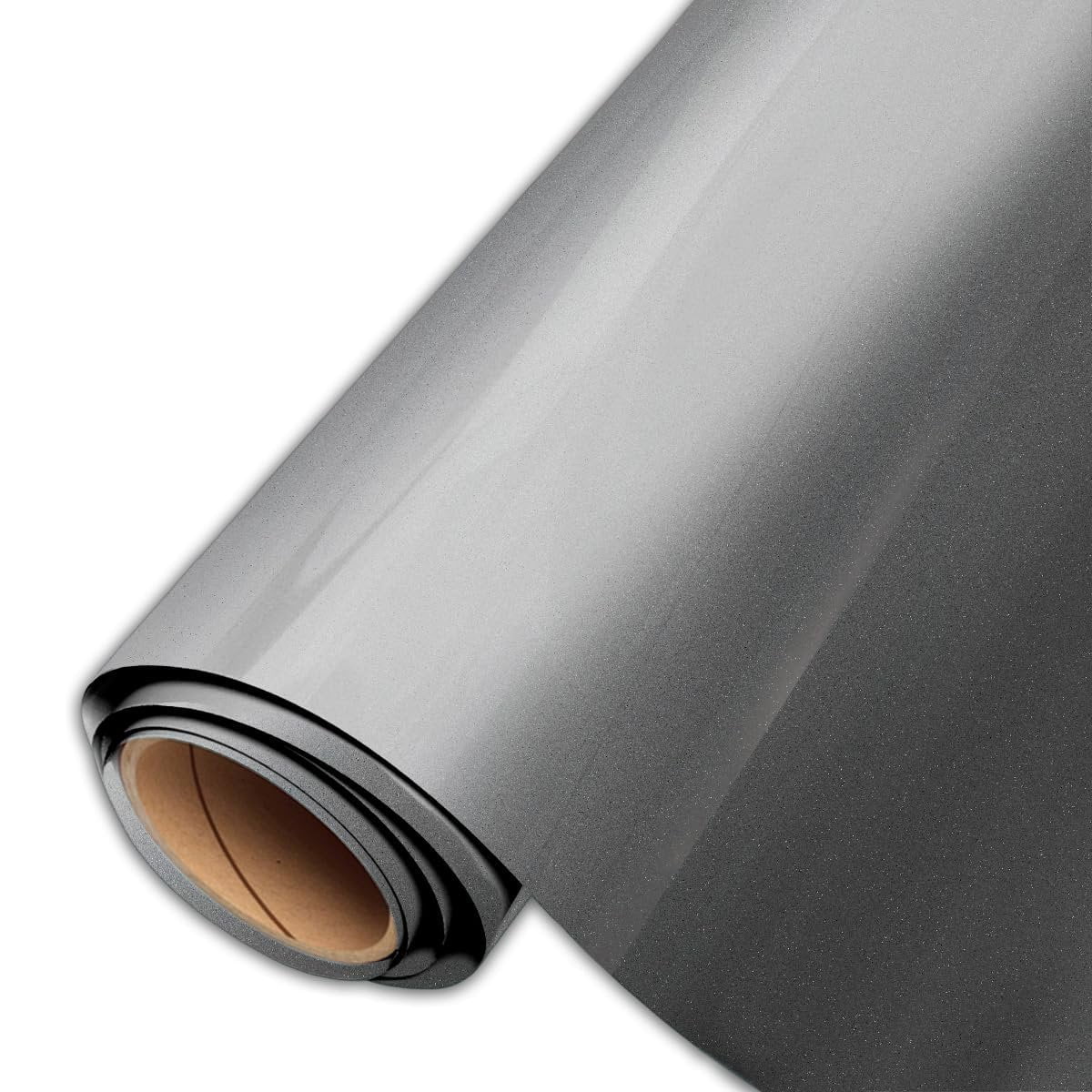 Siser EasyReflective Heat Transfer Vinyl, 11.8" x 75ft Roll Dark Gray ...