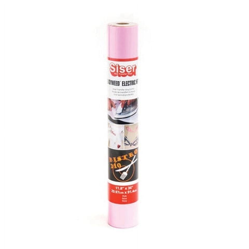 Siser EasyWeed Electric Pink Heat Transfer Vinyl, 11.8 x 36 inches ...