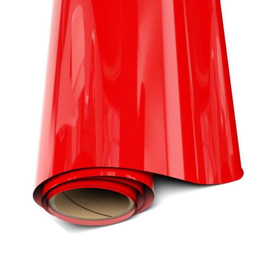 Siser EasyWeed Heat Transfer Vinyl - Bright Red 12"x20" HTV Iron On ...