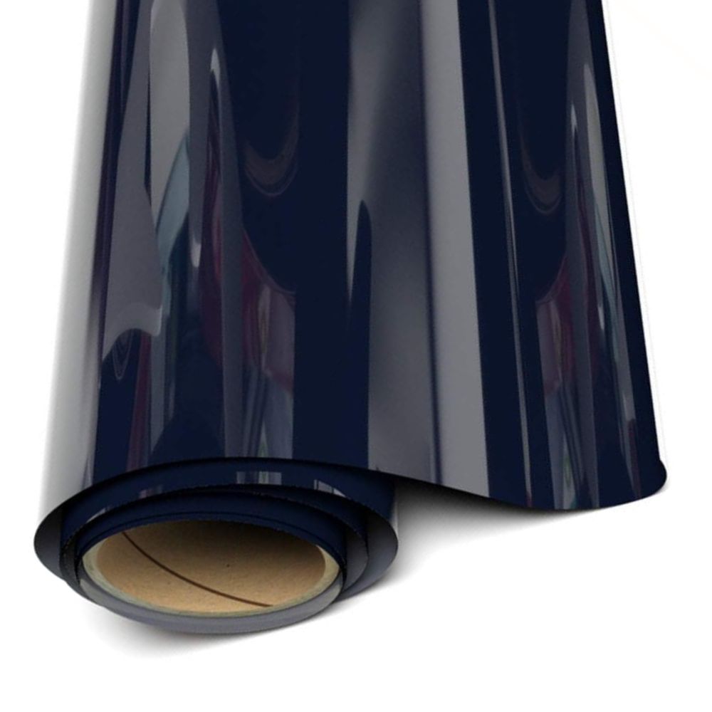 Siser EasyWeed Stretch Heat Transfer Vinyl -Navy Blue 12x15" Sheet ...