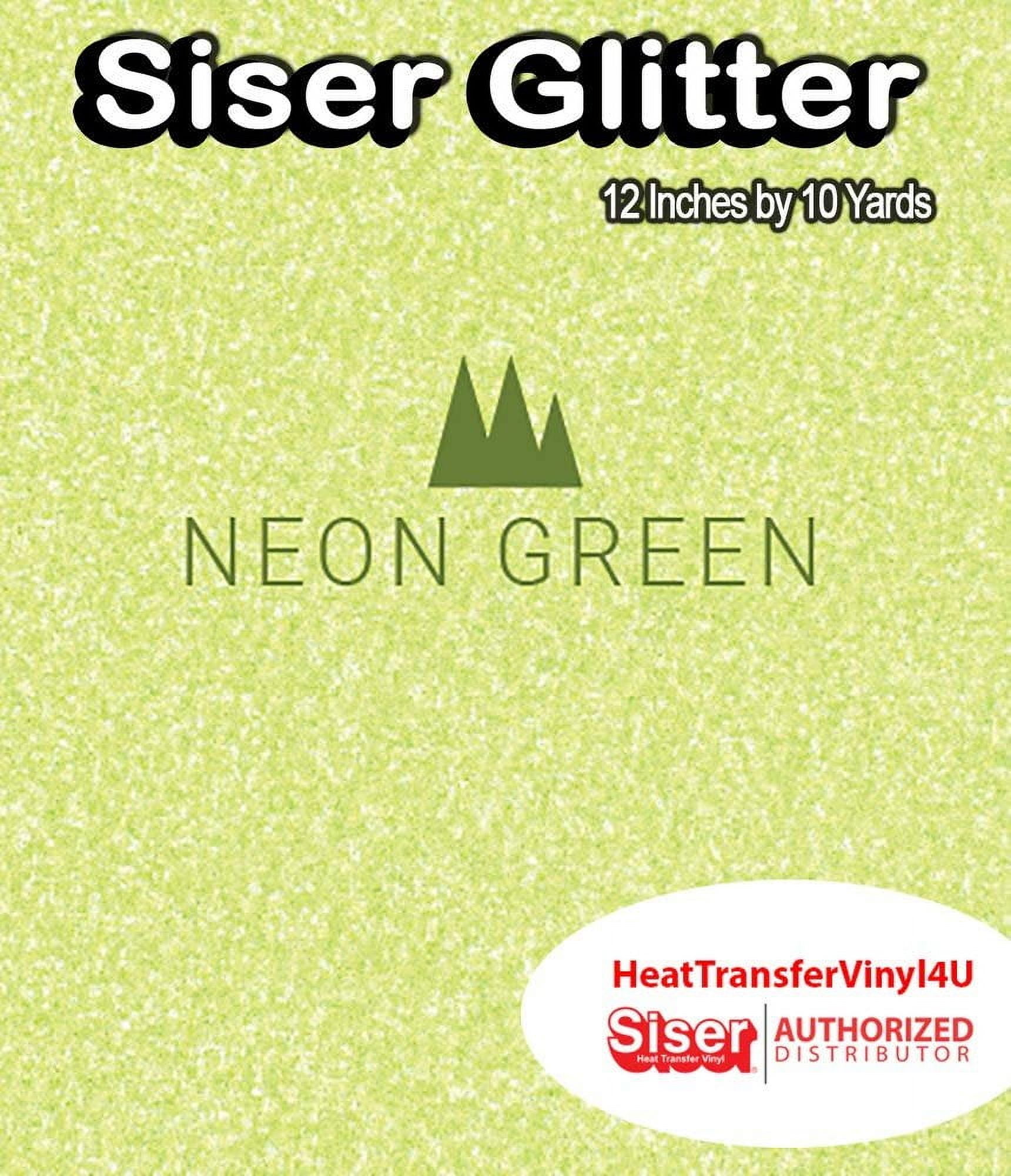 Siser Glitter Iron On Heat Transfer Vinyl 12 Inches Actl. Size 11.8 ...
