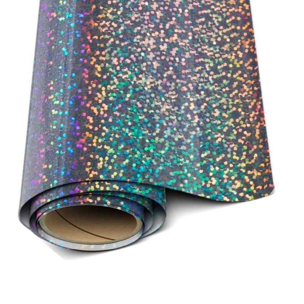 Siser Holograhic Vinyl - Navy Blue HTV - 20"x 1 yard (36" total) Iron ...