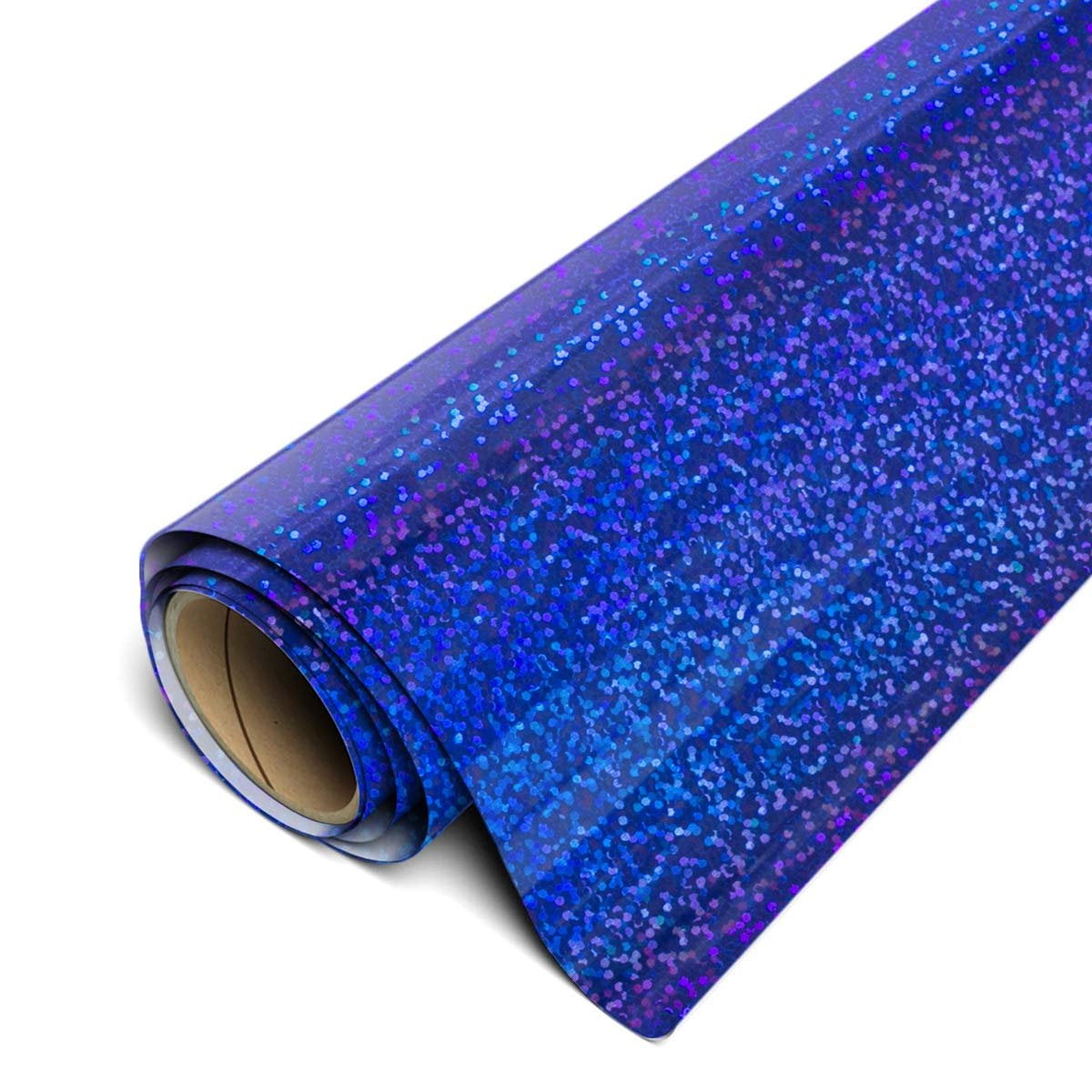 Siser Holographic HTV 20"x25yd - Iron on Heat Transfer Vinyl Royal Blue ...