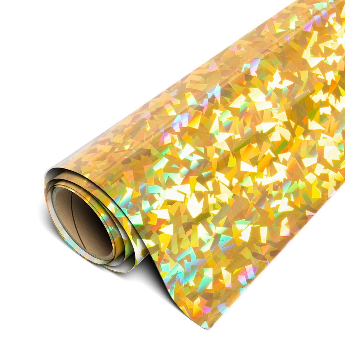 Siser Holographic HTV 20"x50yd - Iron on Heat Transfer Vinyl Gold ...