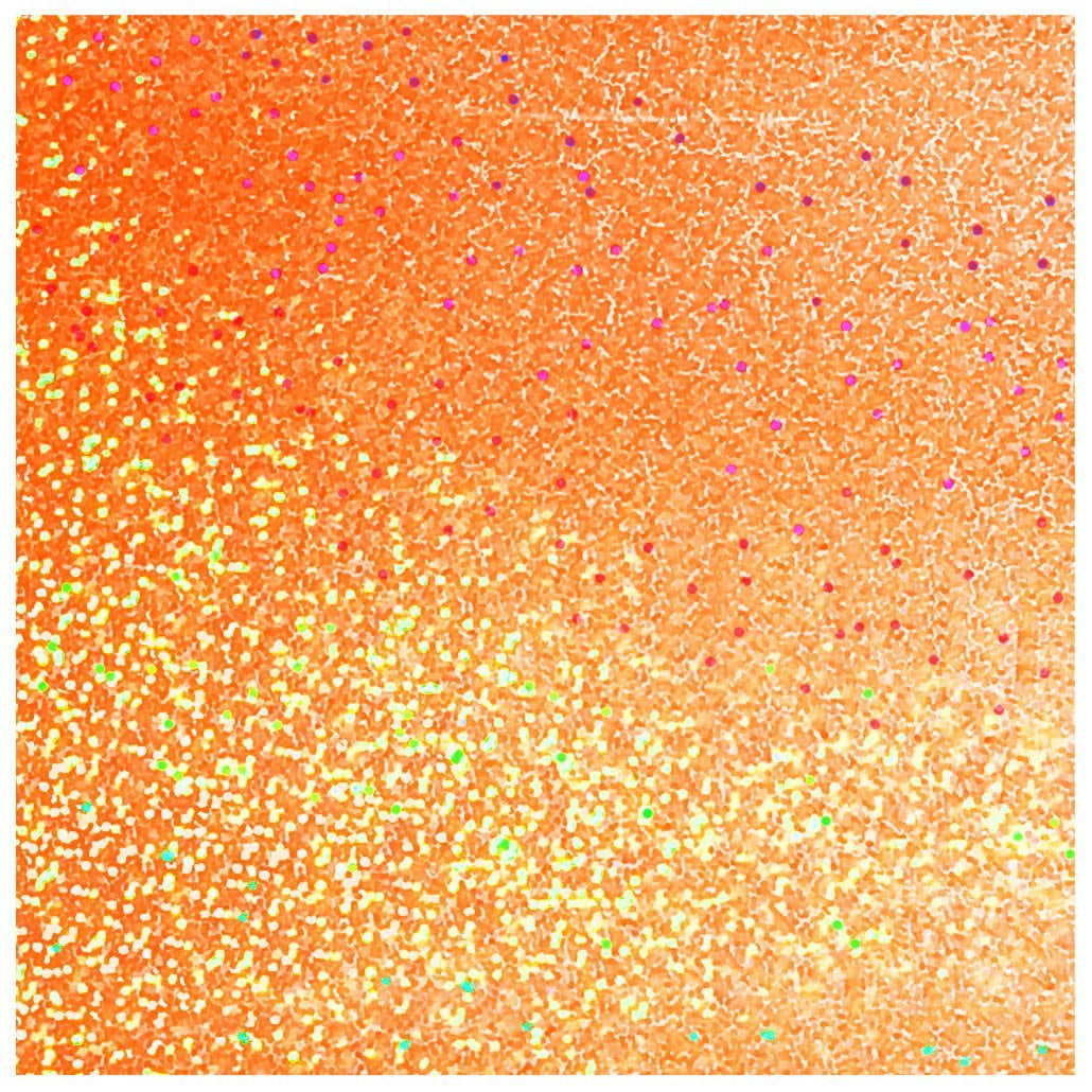 Siser Holographic Heat Transfer Vinyl (HTV) - Orange - Walmart.com