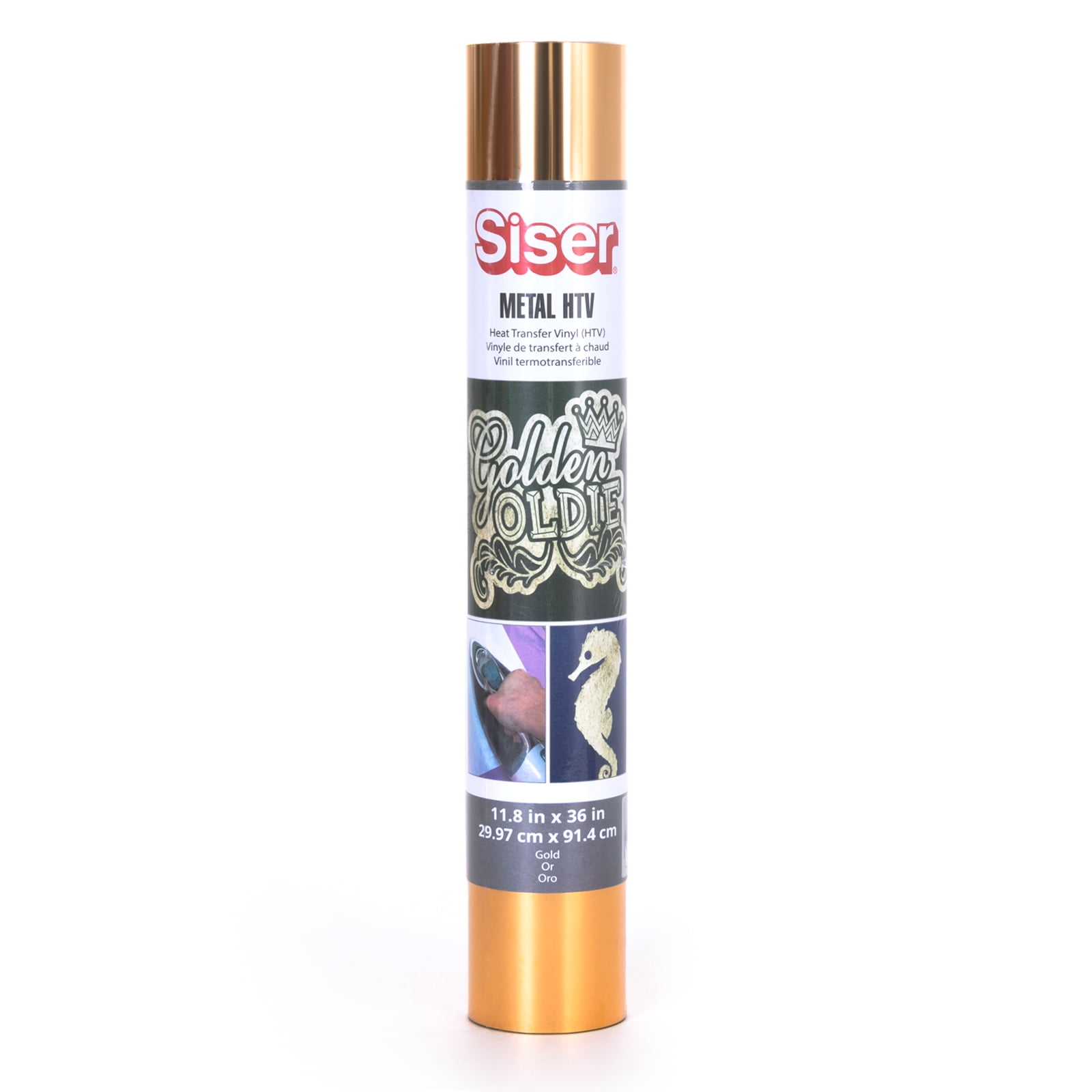 Siser Metal Heat Transfer Vinyl - 36" - Walmart.com